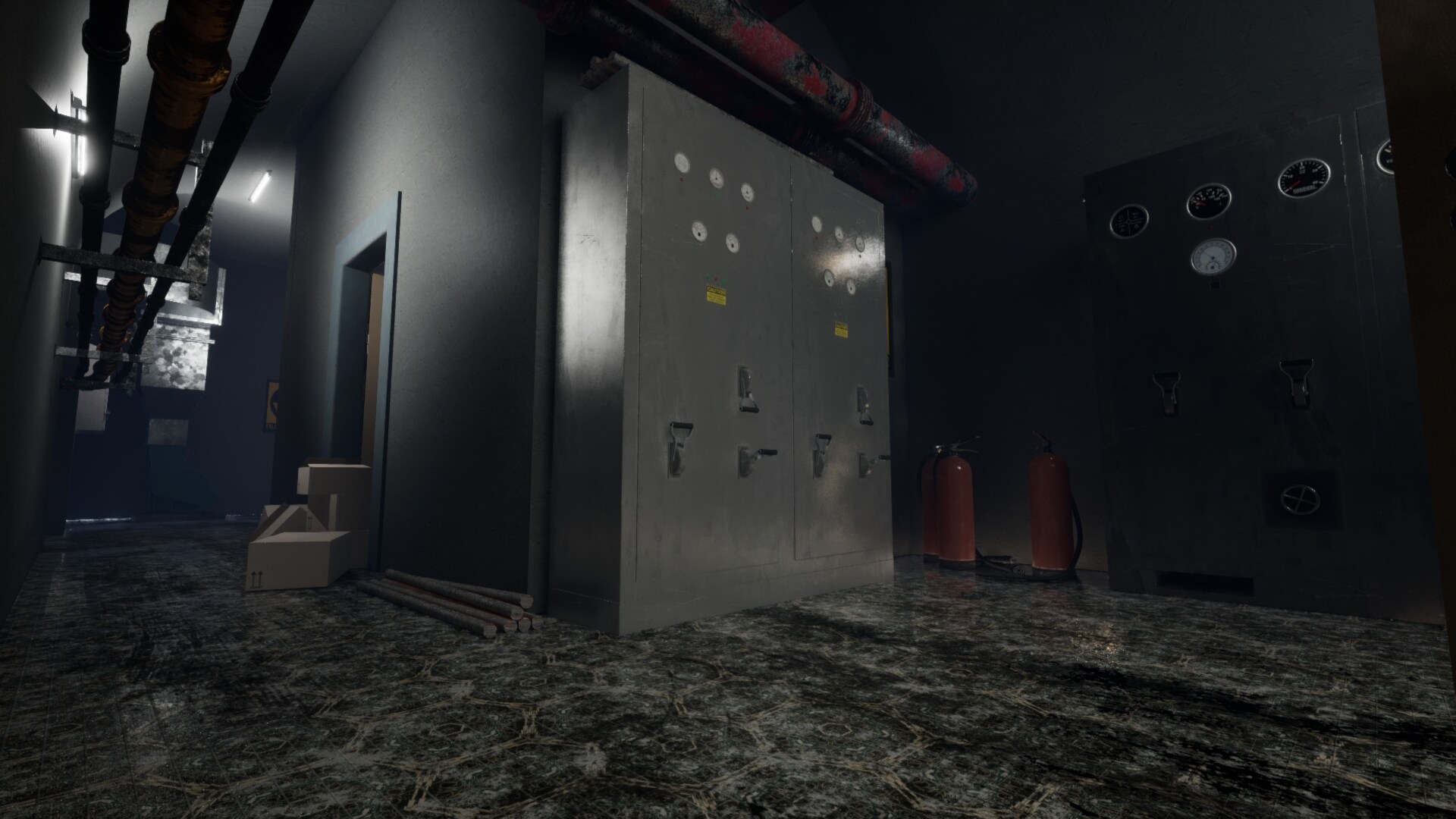 Modular Abandoned Fallout Shelter in Environments - UE Marketplace