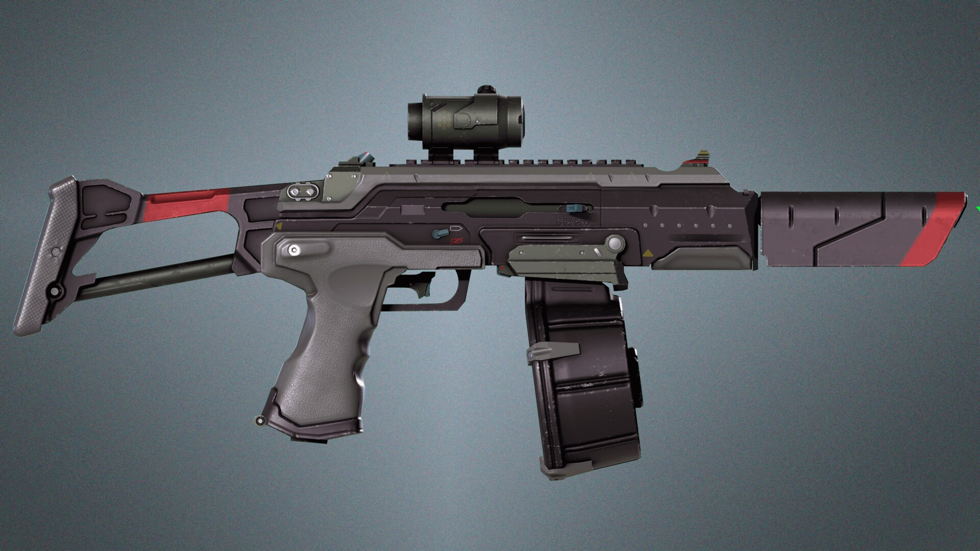 Sci-Fi SMG, 카테고리 무기 - UE 마켓플레이스