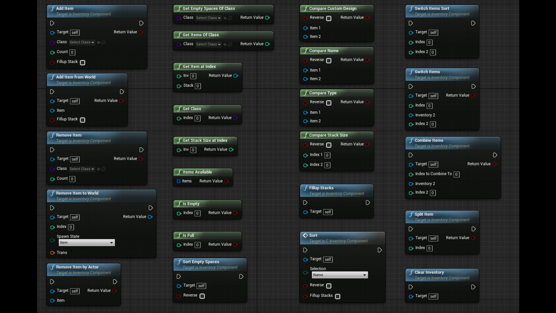 Customizable Inventory System in Code Plugins - UE Marketplace