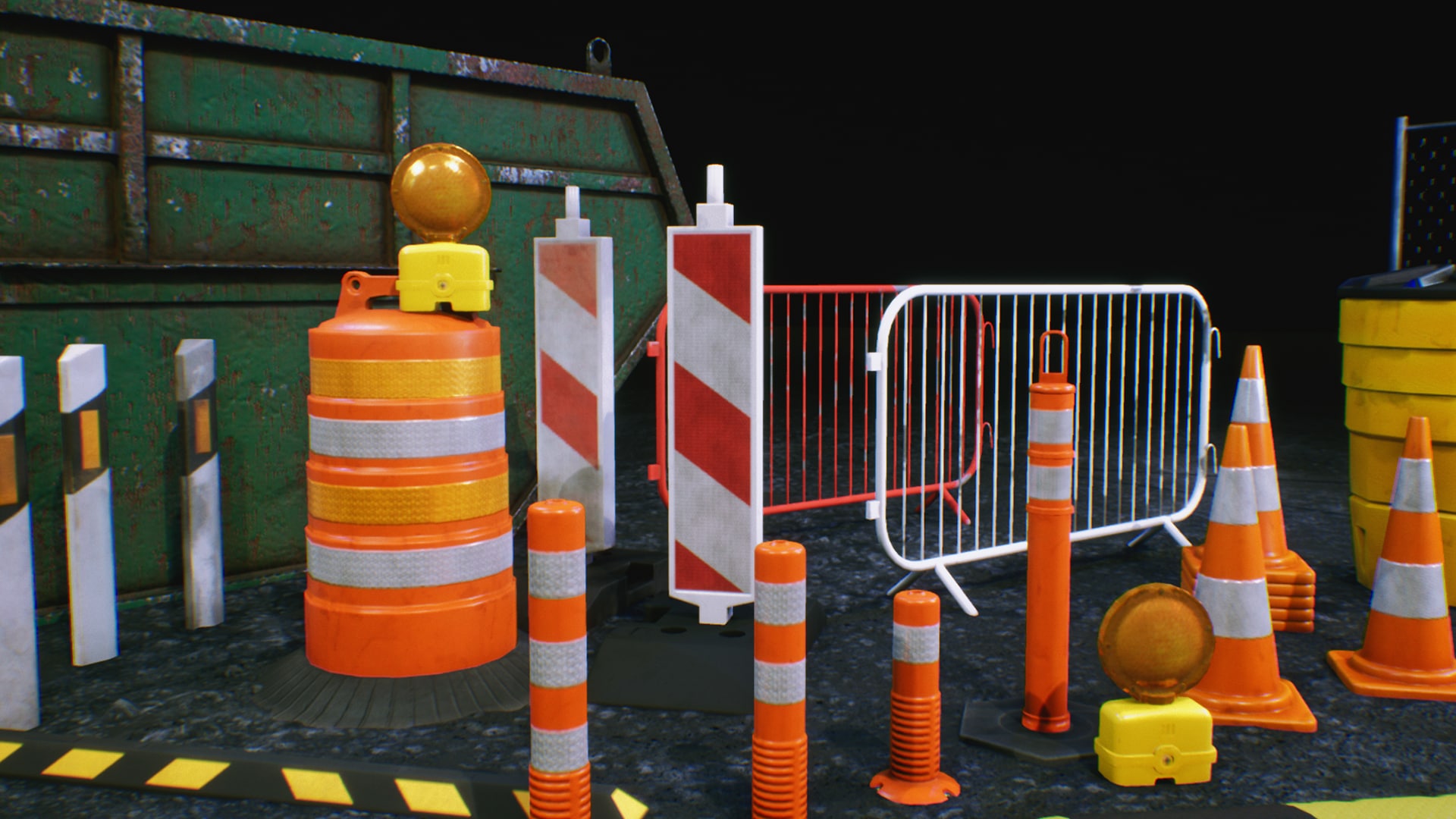 Traffic Props VOL. 1 in Props - UE Marketplace