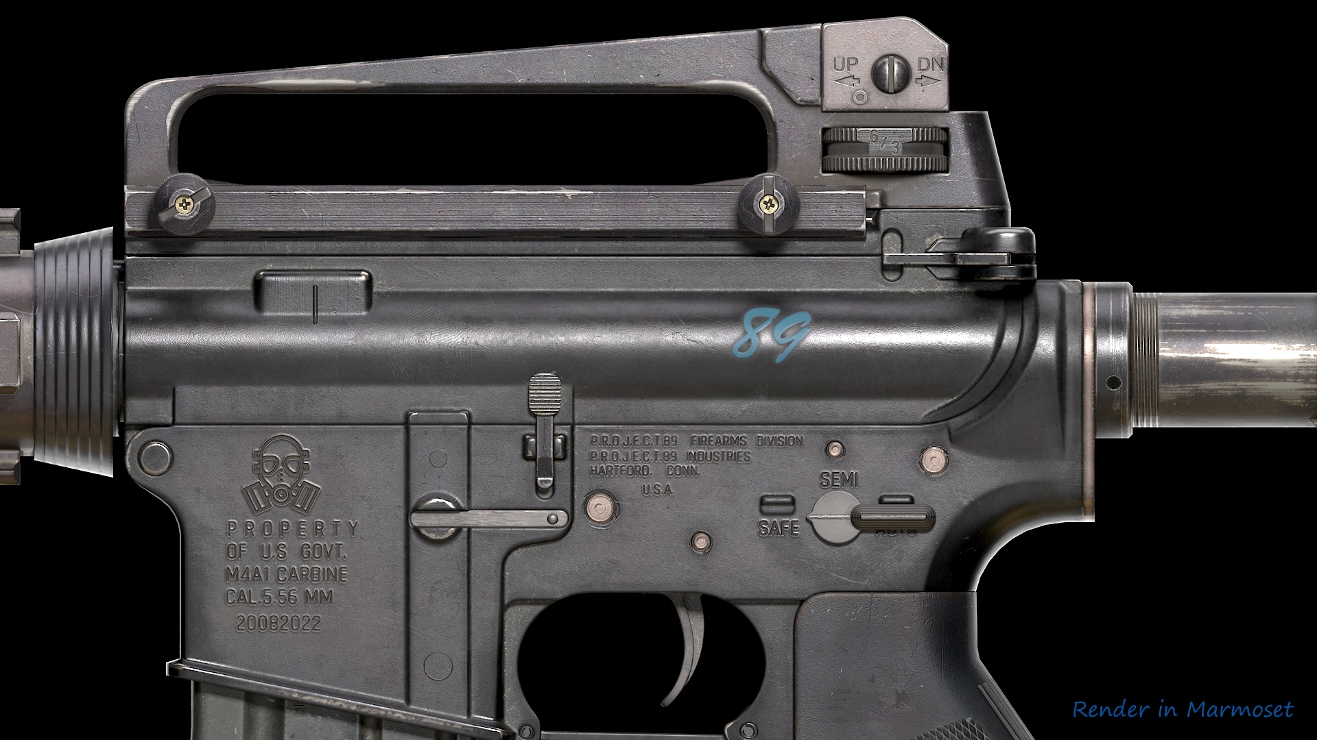 M4A1 Assault Rifle in Weapons - UE Marketplace