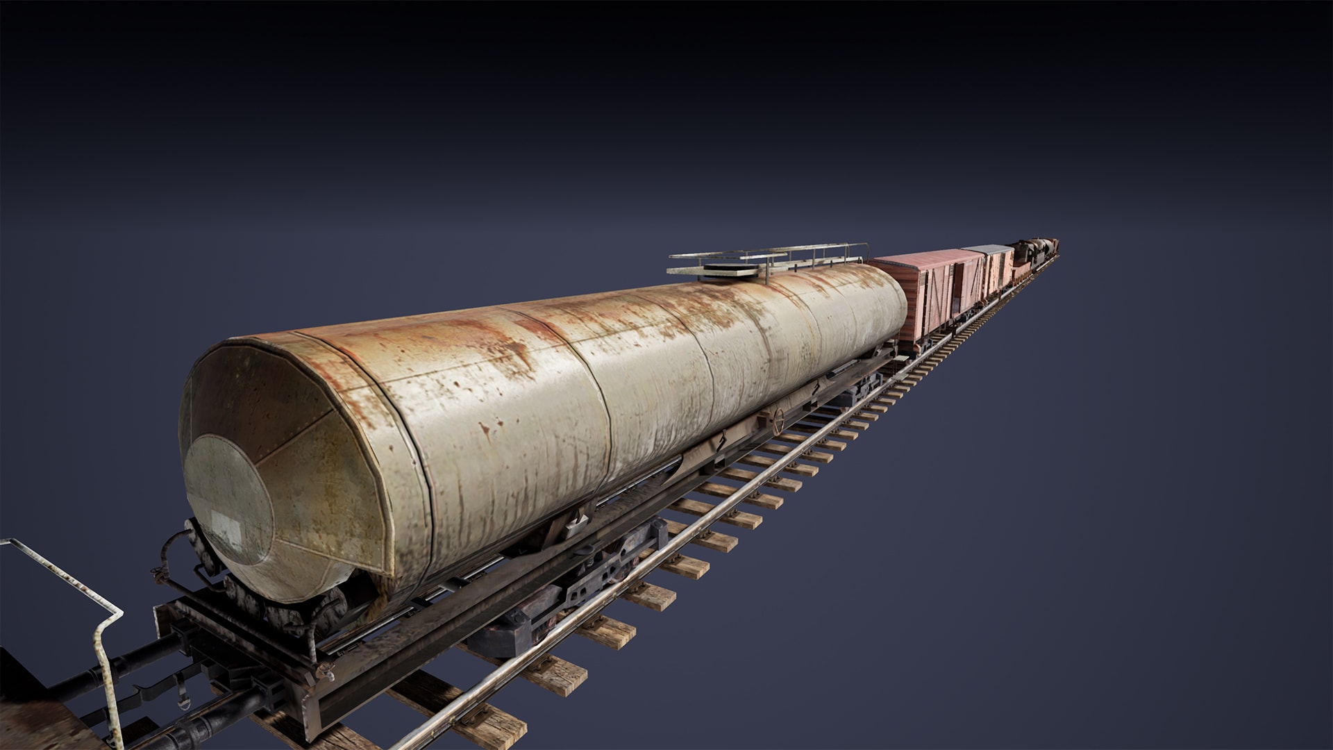 Low Poly Trains in Props - UE Marketplace