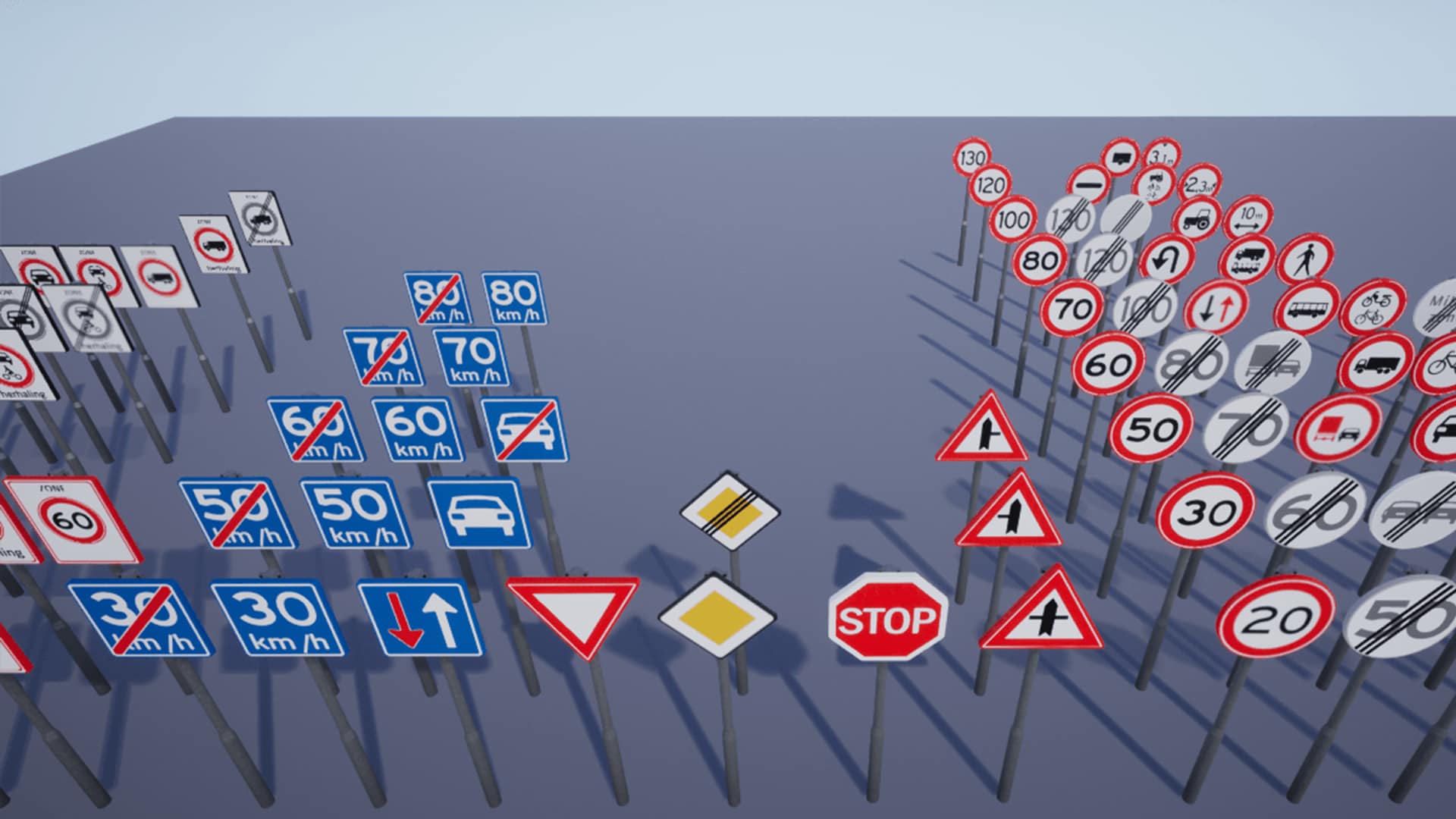 Traffic Signs NL in Props - UE Marketplace
