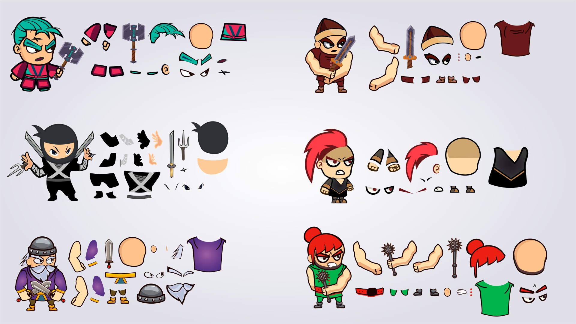 2D Toon Rpg Characters in 2D Assets - UE Marketplace