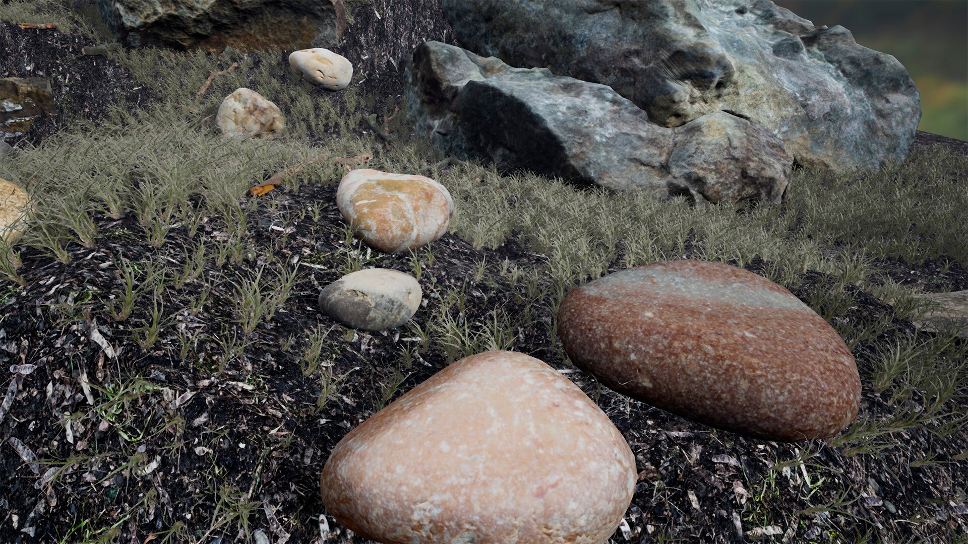 Stones and Branches Vol 1 in Props - UE Marketplace