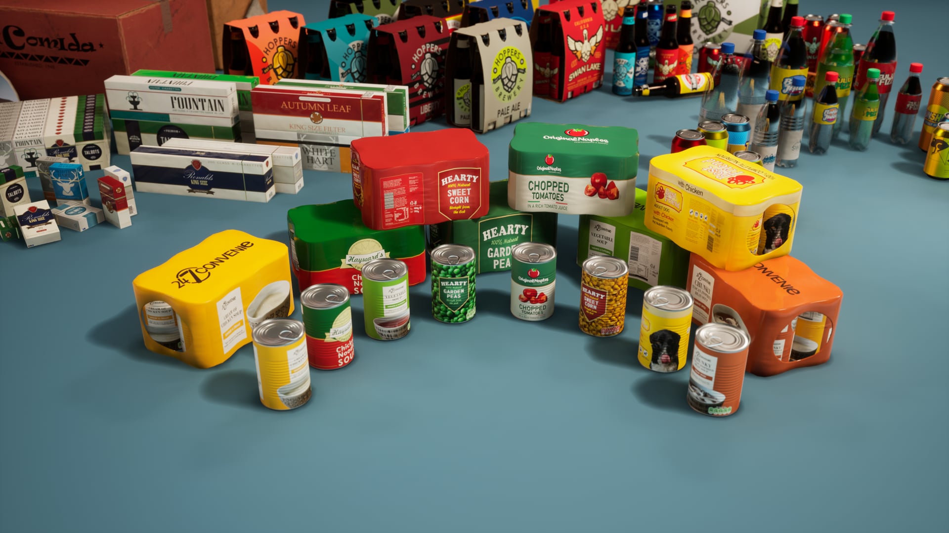 Grocery Props in Props - UE Marketplace