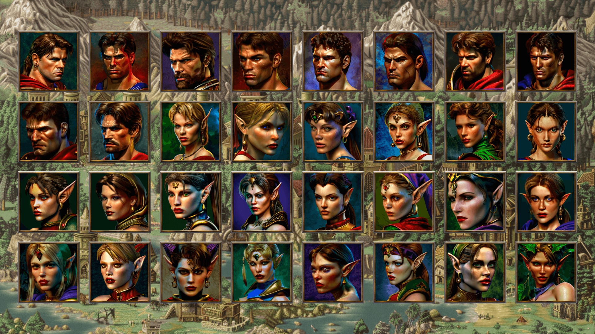 Classic RPG Character Portraits Pack: 200+ Portraits in 2D Assets - UE ...