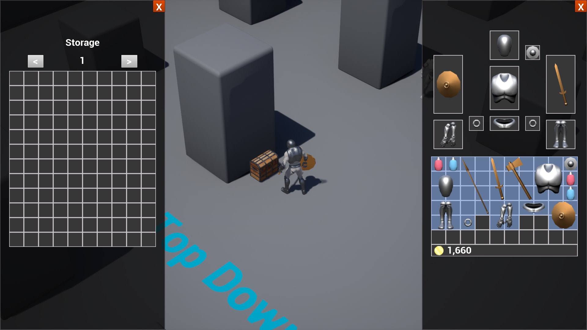 TopDown RPG Inventory System in Blueprints - UE Marketplace