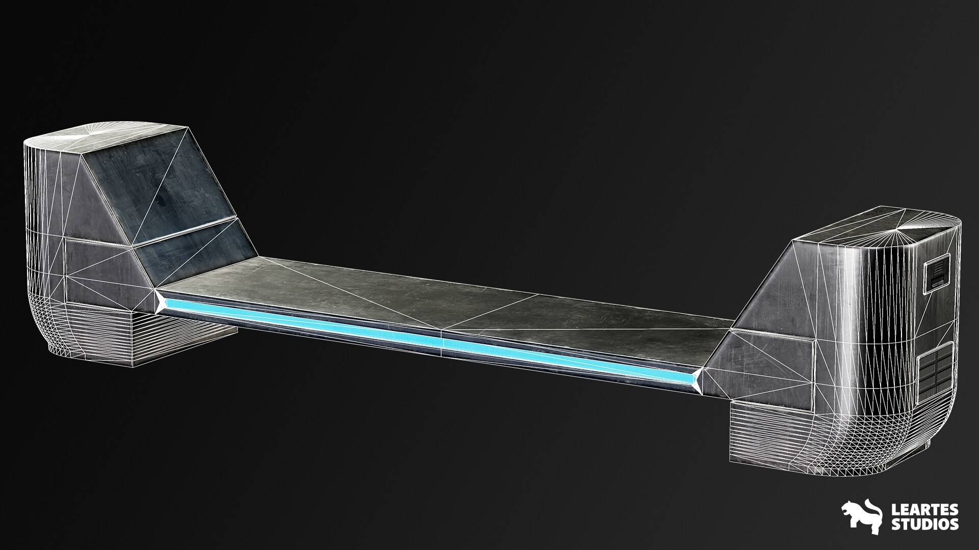 Cyberpunk Benches in Props - UE Marketplace