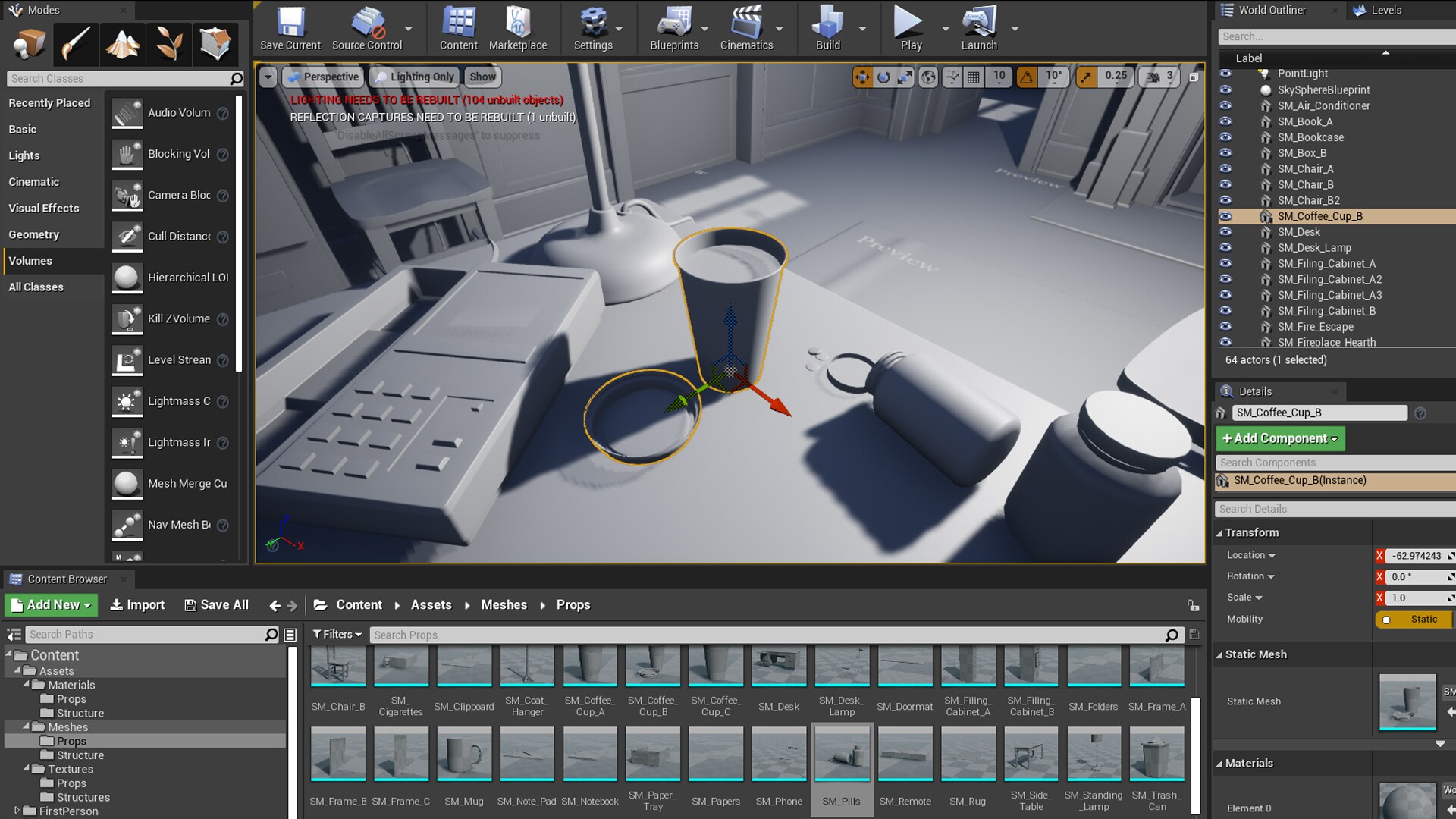 Build a Detective's Office Game Environment in UE Online Learning - UE ...
