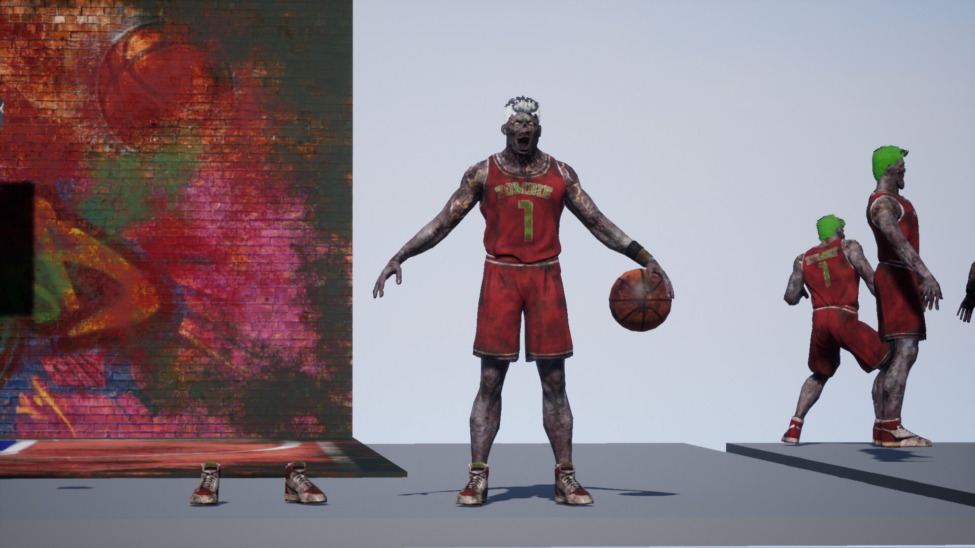 Basketball Zombie, 카테고리 캐릭터 - UE 마켓플레이스