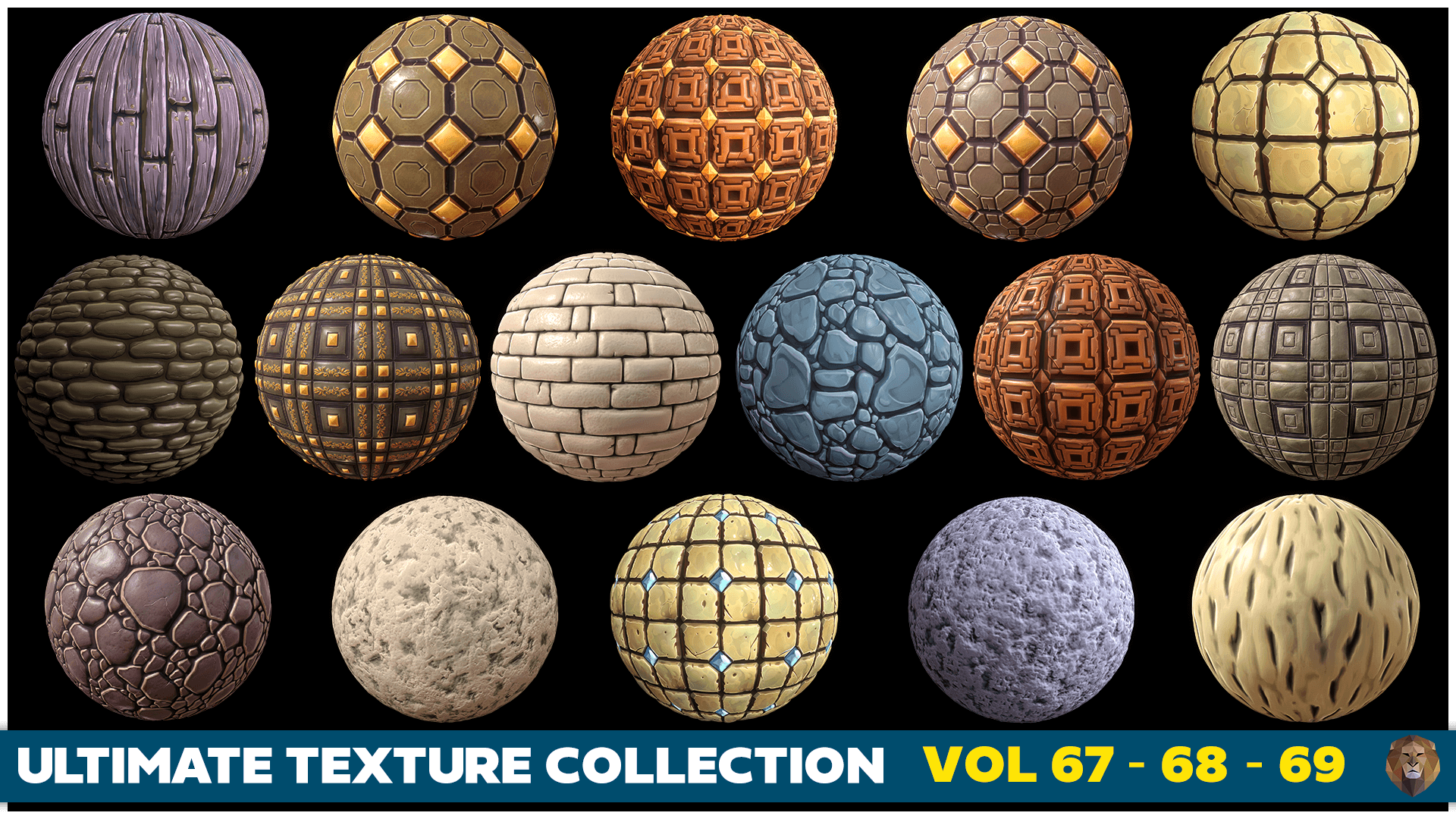 Ultimate Texture Collection - Mega Bundle Part 2：テクスチャー - UE マーケットプレイス