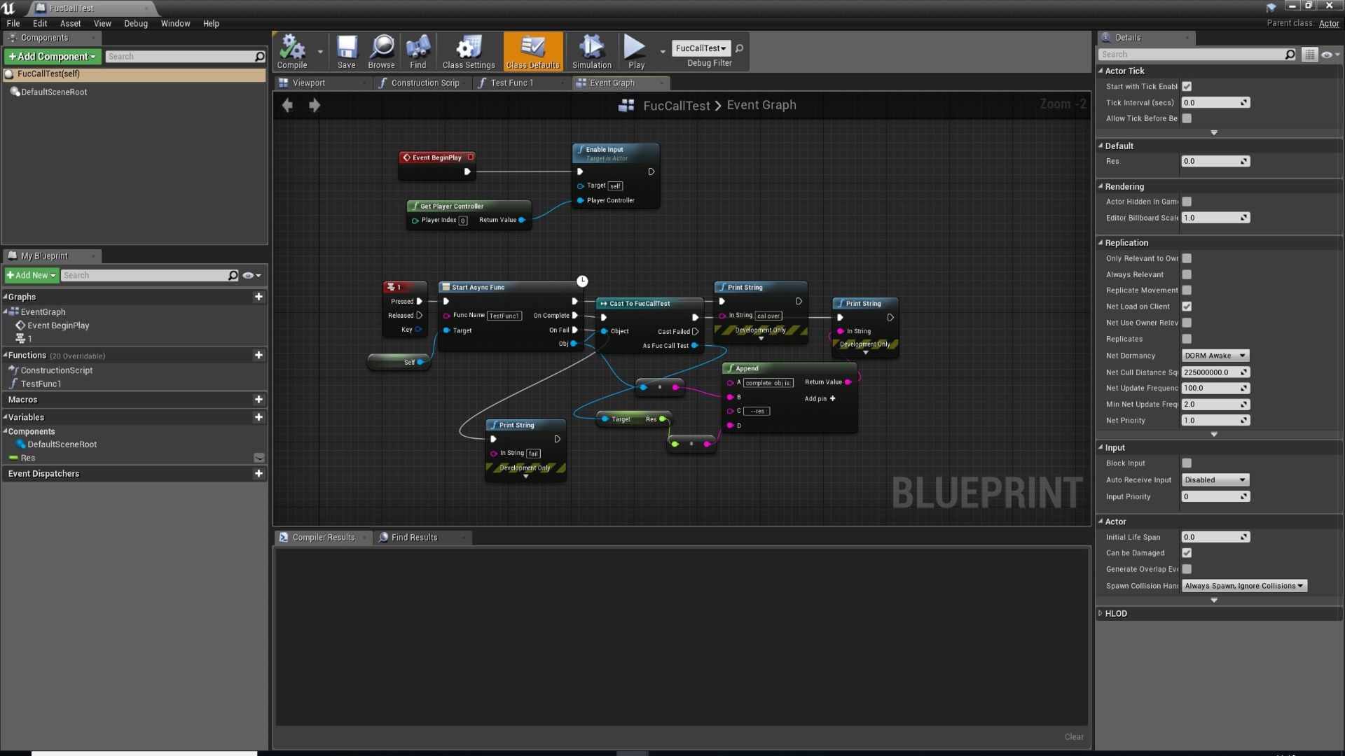 AsyncFuncCaller in Code Plugins - UE Marketplace