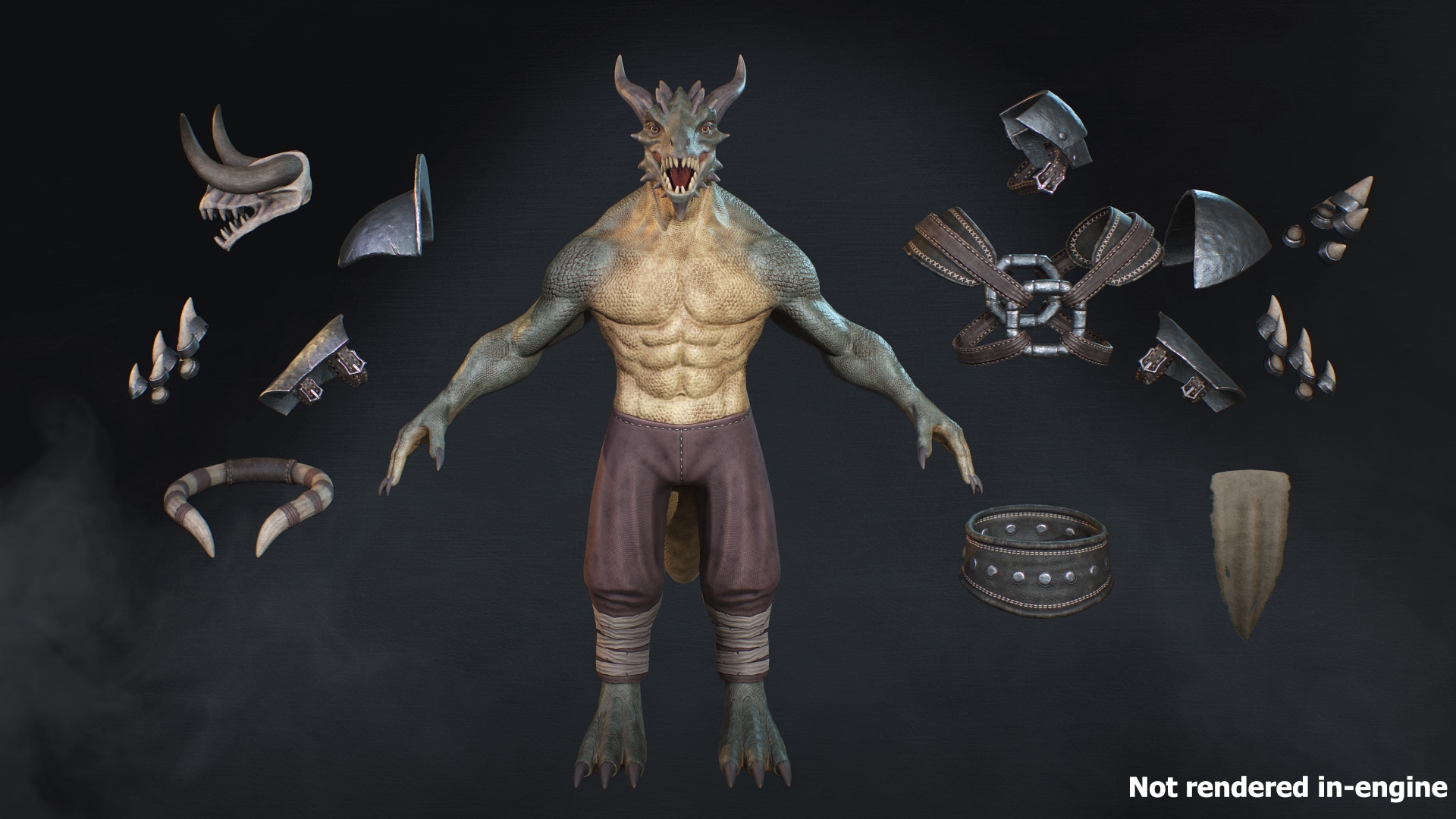 Lizardmen Pack in Characters - UE Marketplace