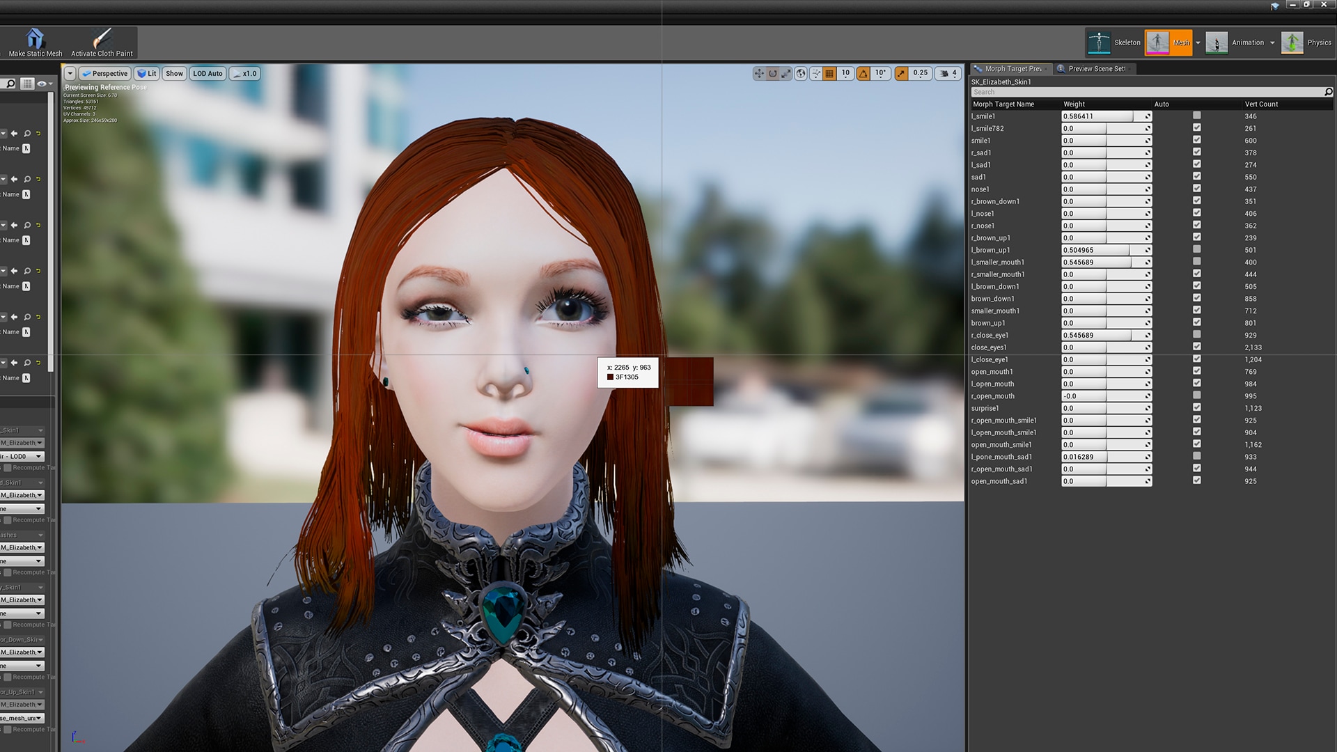 Elizabeth in Characters - UE Marketplace