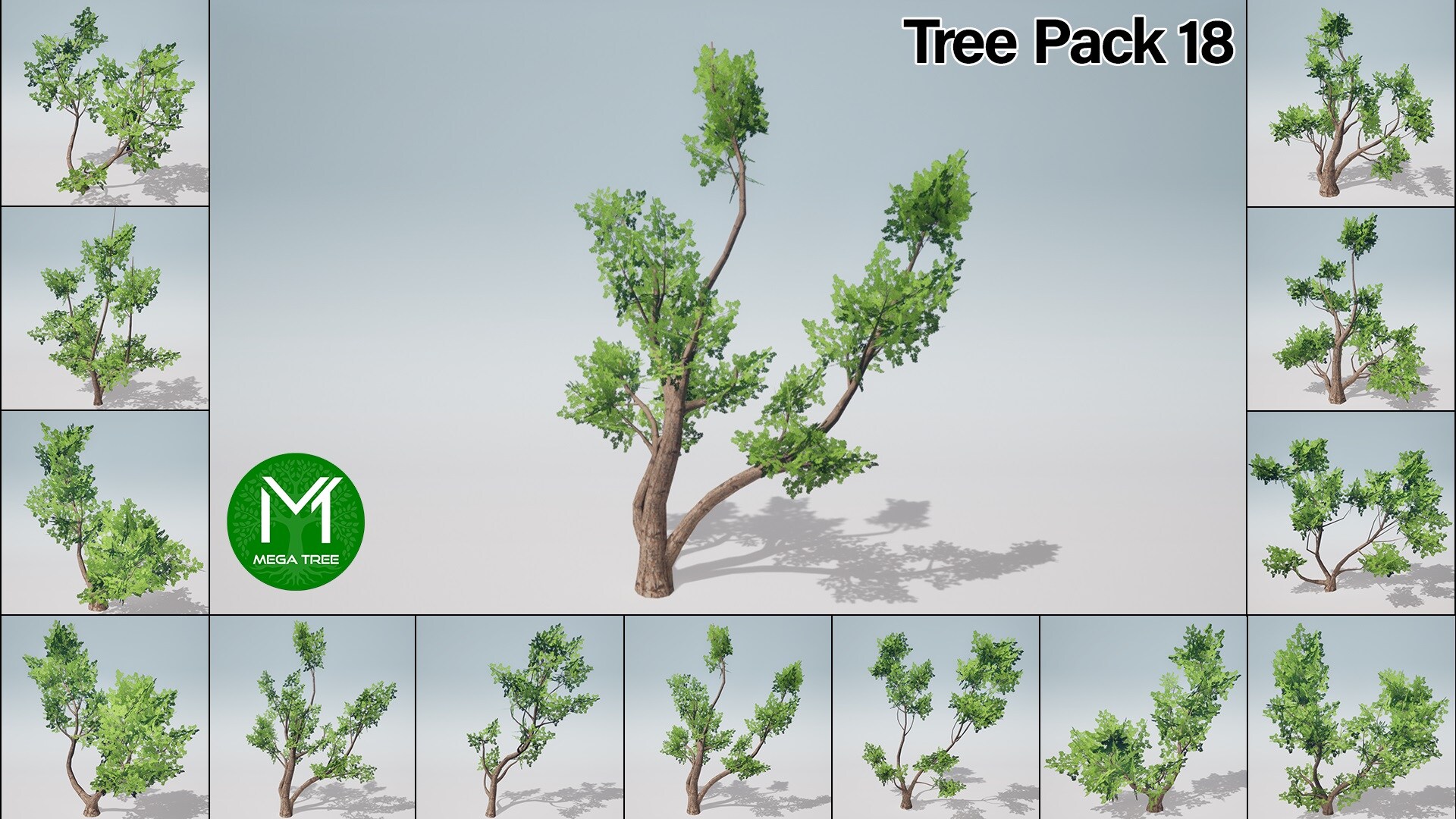 Mobile Tree Pack 18 in Props - UE Marketplace