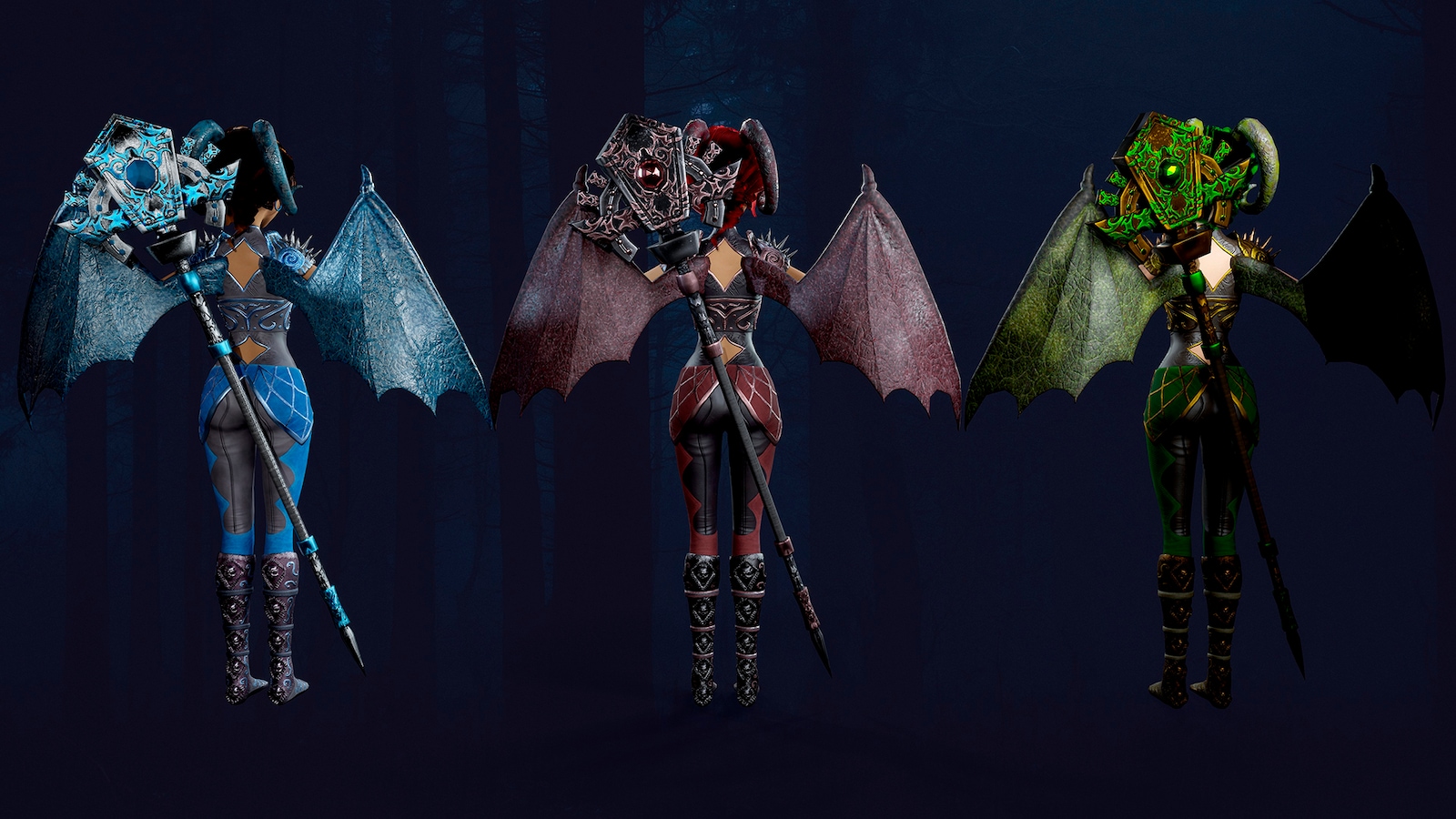 Succubus Girl in Characters - UE Marketplace