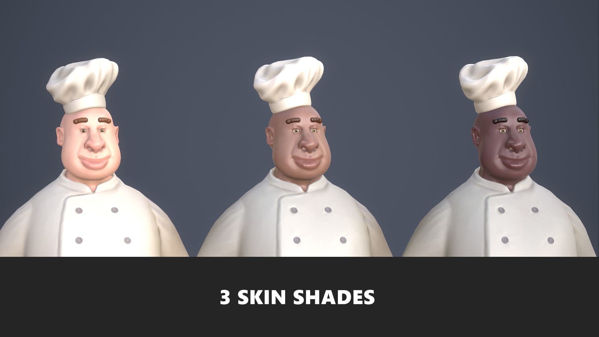 Stylized Chef in Characters - UE Marketplace