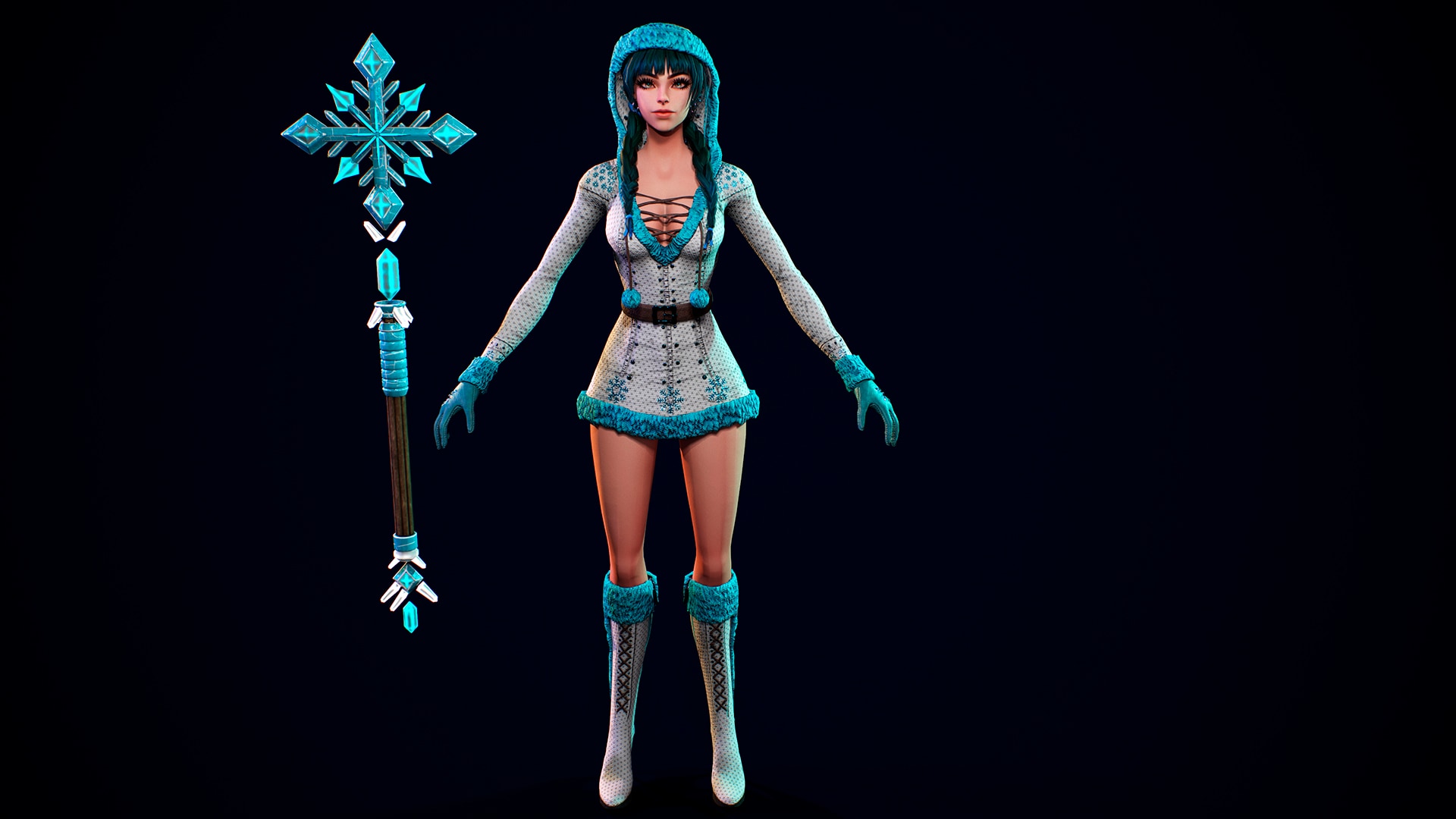 SnowGirl in Characters - UE Marketplace