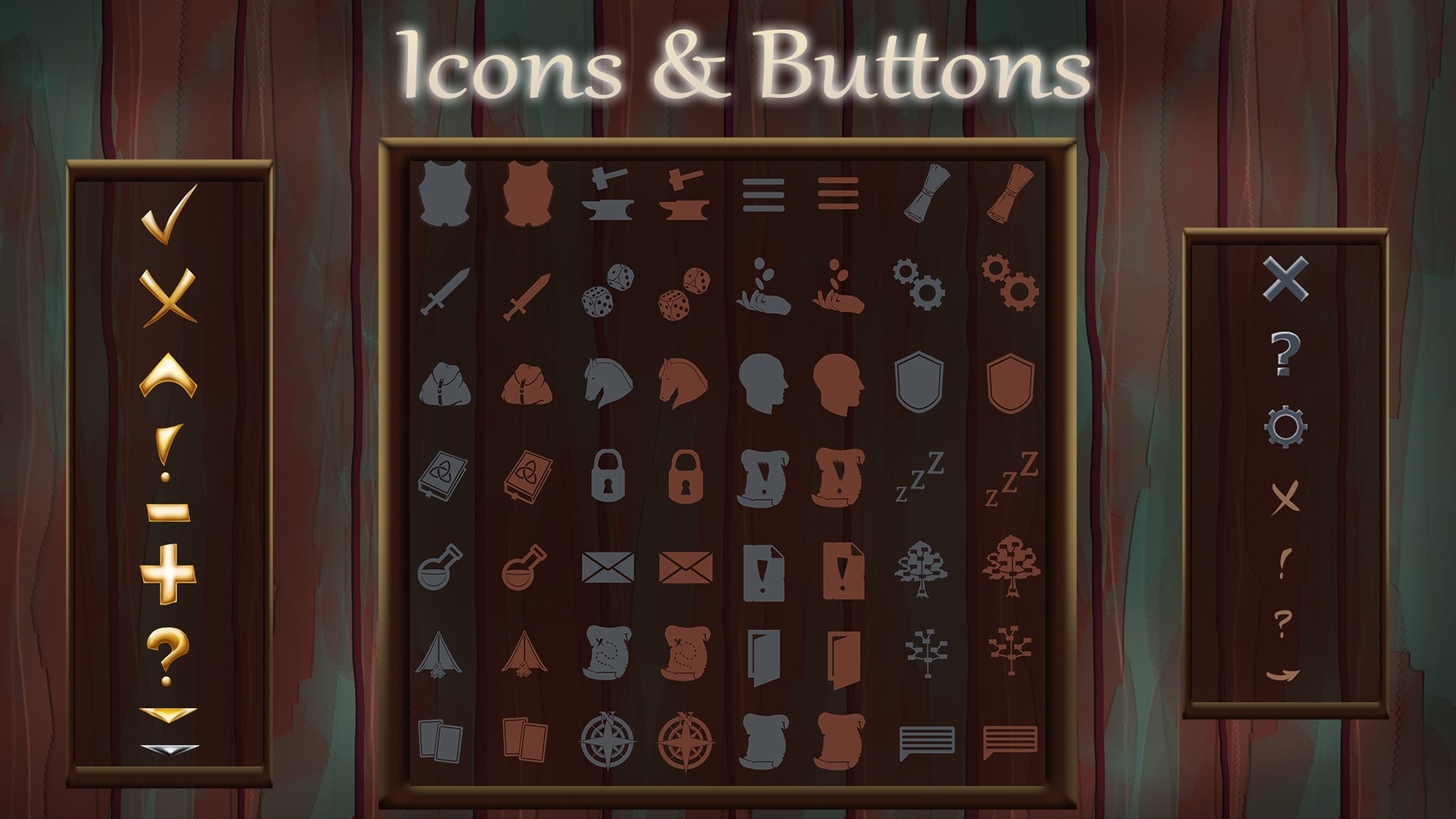 Fantasy RPG UI in 2D Assets - UE Marketplace