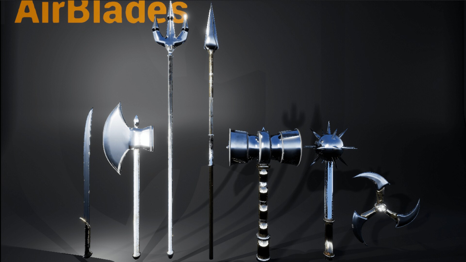 Element Blades in Weapons - UE Marketplace