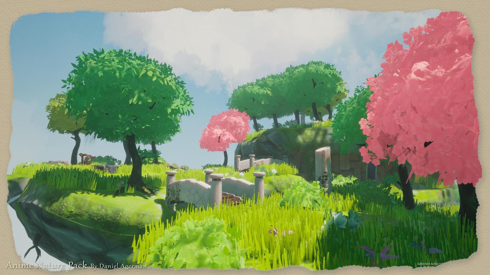 Anime Nature Pack in Environments - UE Marketplace