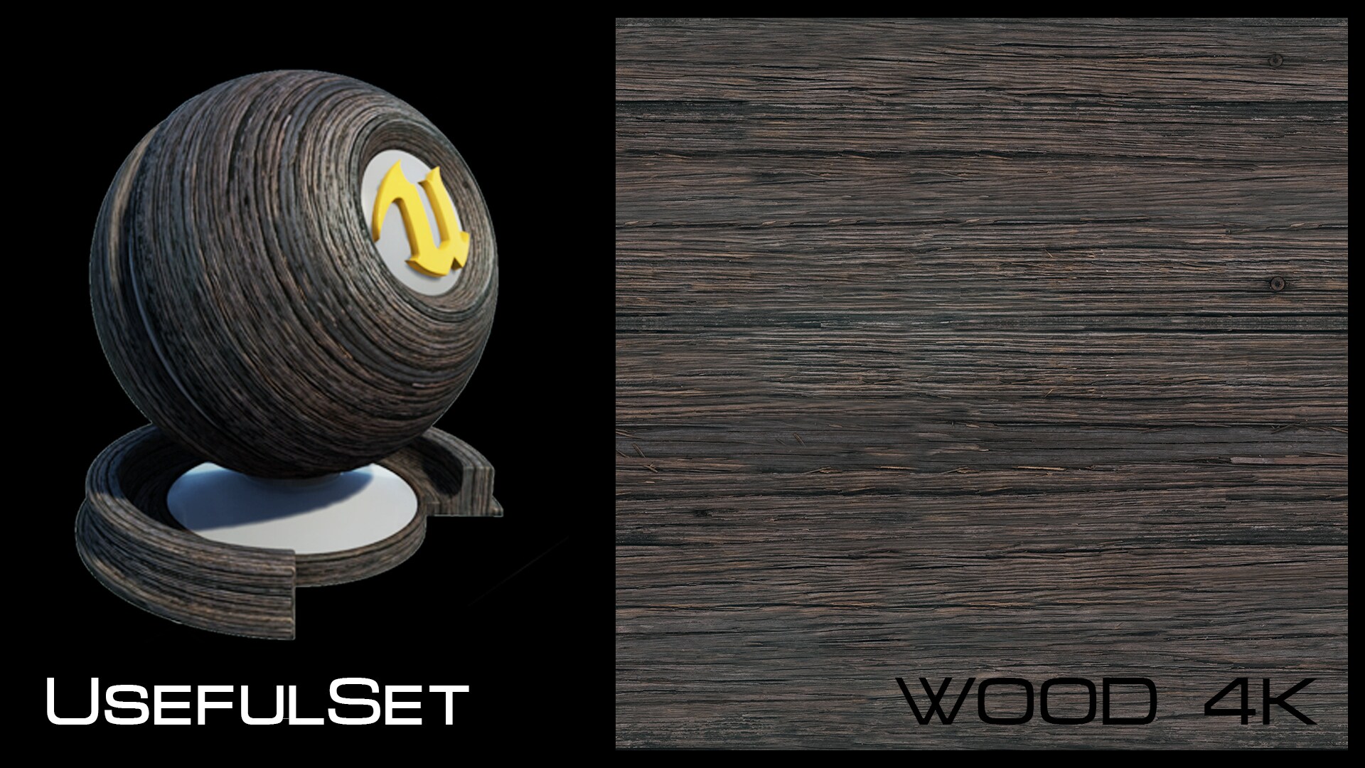 Usefulset 12 Wood in Materials - UE Marketplace
