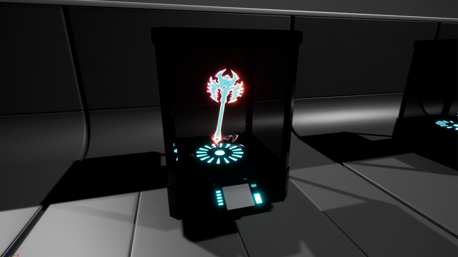 在特效创建的Hologram FX: Customizable Holograms - 虚幻引擎商城