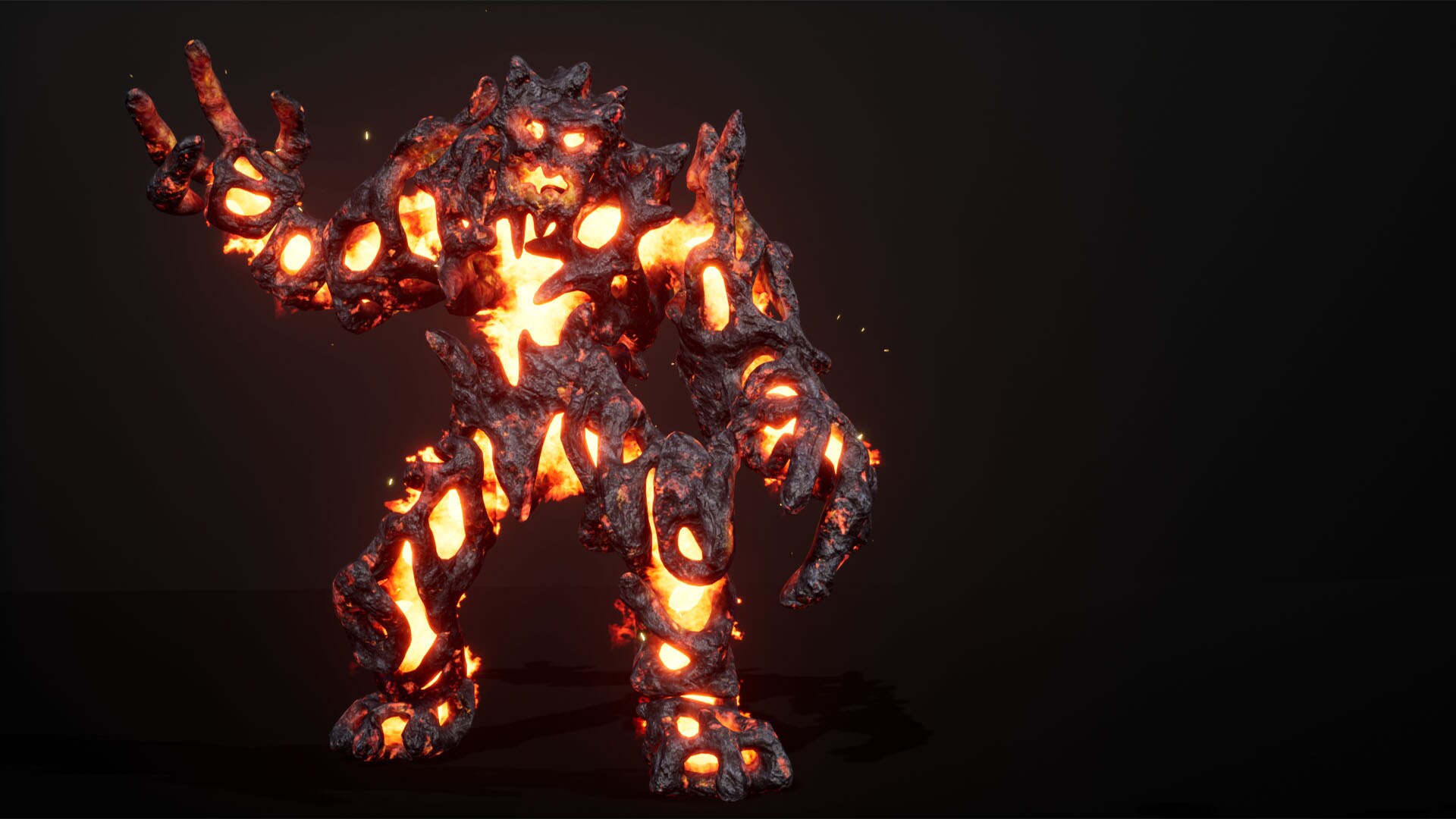 Pack of hell golems, 카테고리 캐릭터 - UE 마켓플레이스