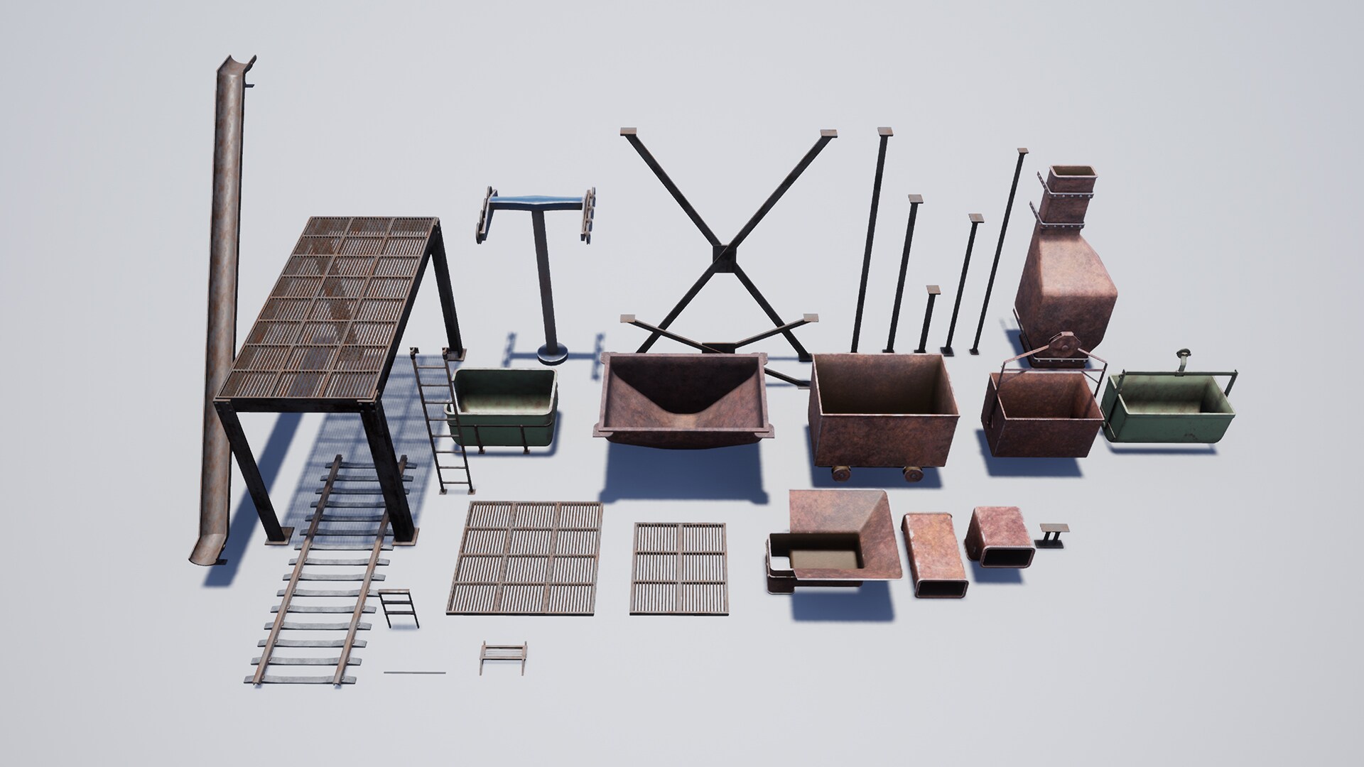 Mine Stuff Bundle in Environments - UE Marketplace