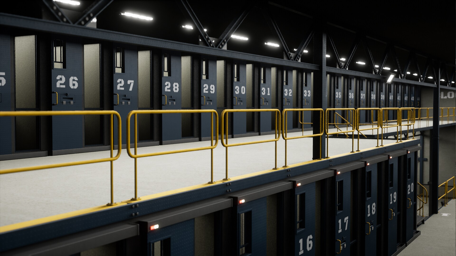 Modular Prison Pack：環境 - UE マーケットプレイス