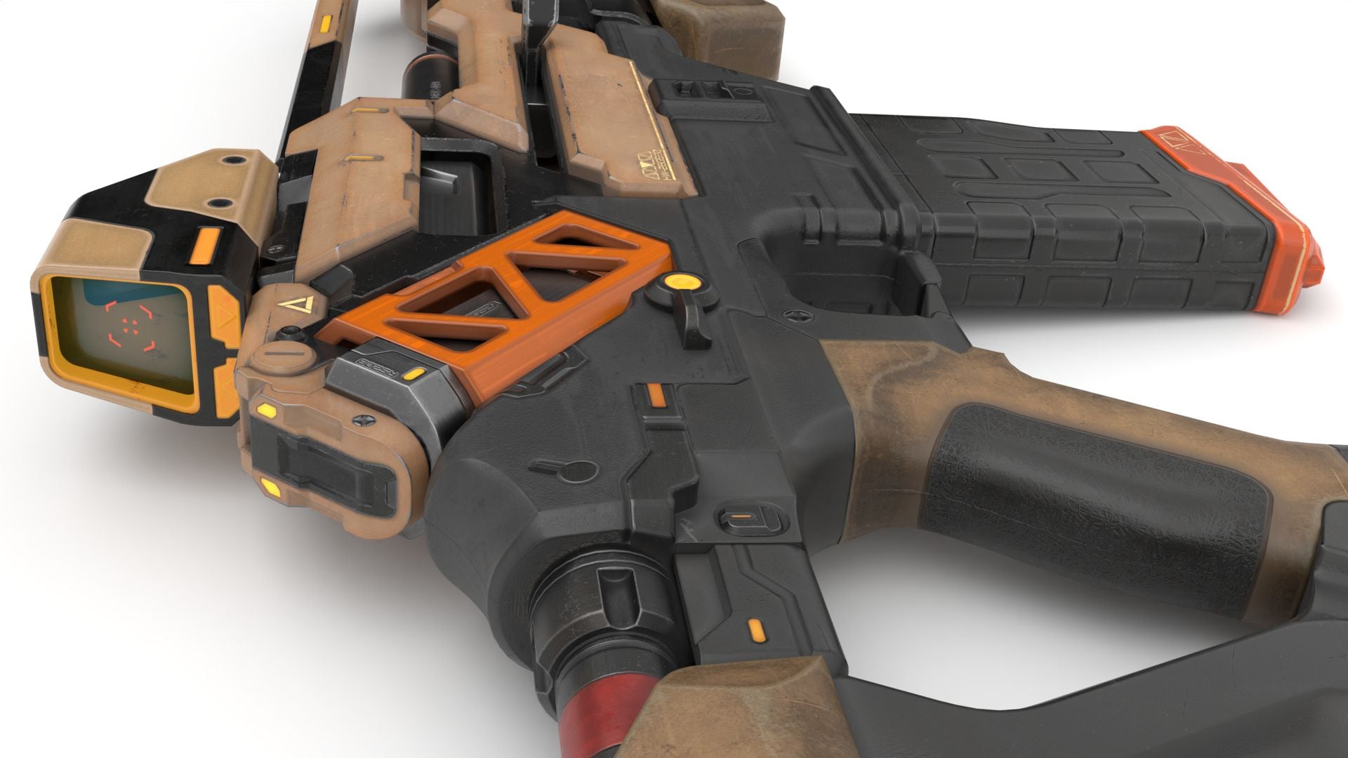 Sci-Fi Assault Rifle in Weapons - UE Marketplace