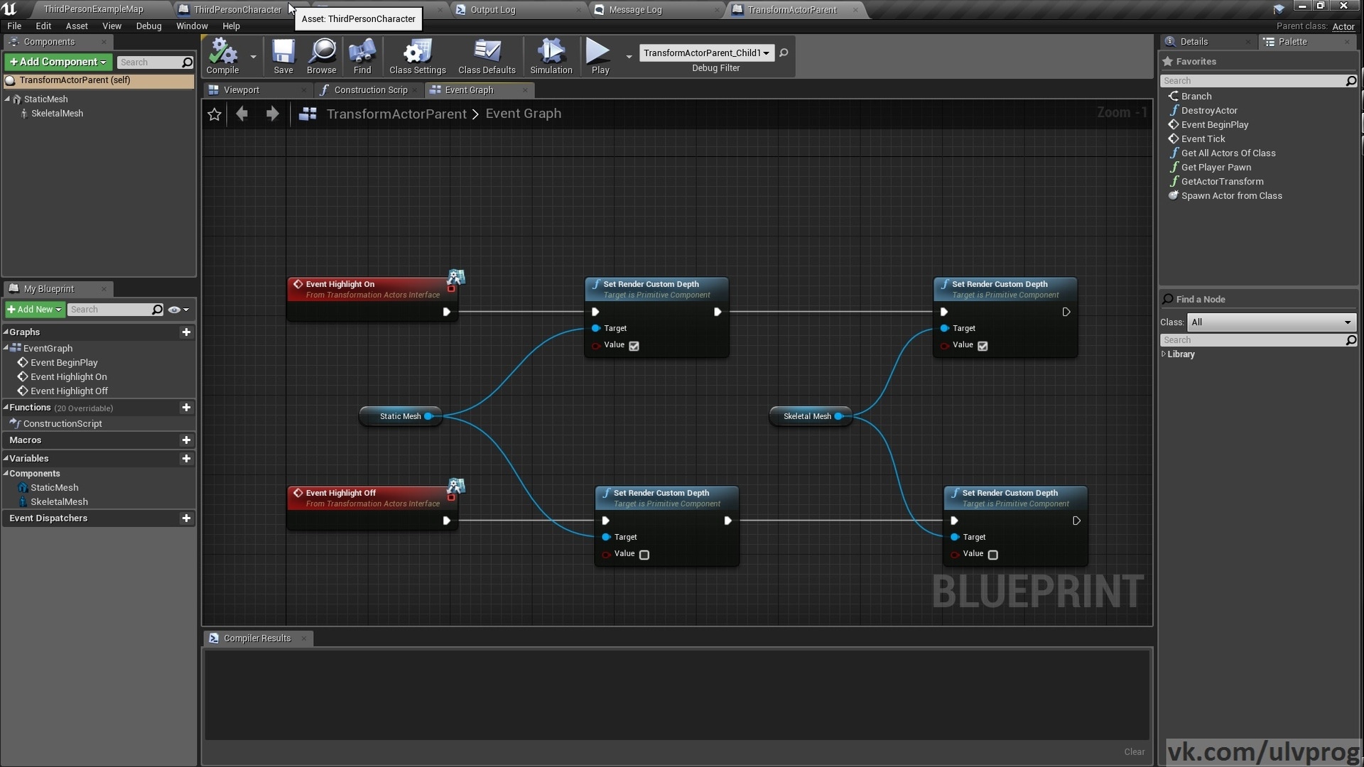 TransformationActorsPlugin in Code Plugins - UE Marketplace
