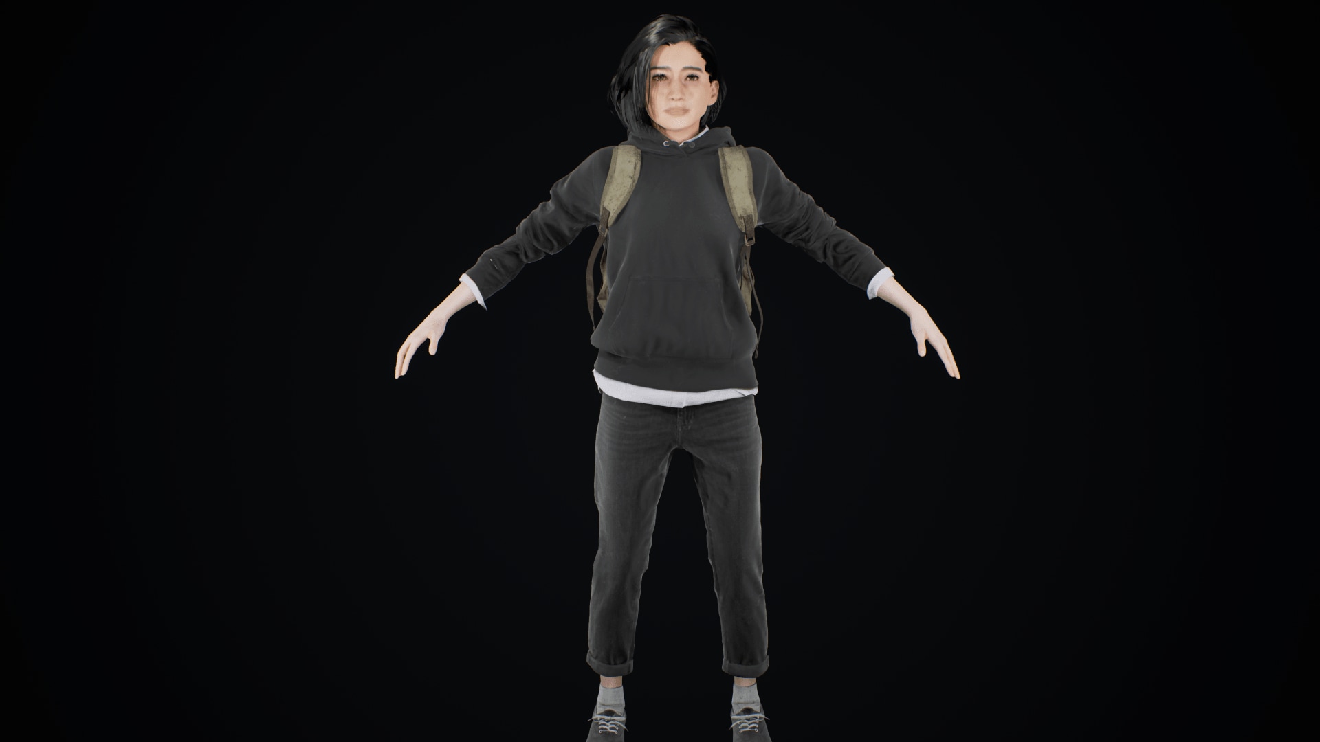 Lucy Teen Facial Rig in Characters - UE Marketplace