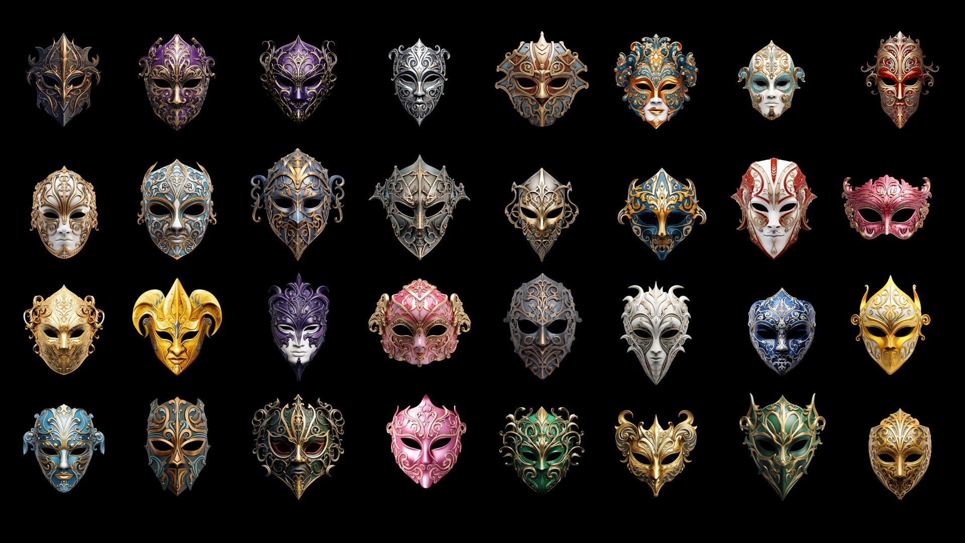Masks V2 - Icon Pack in 2D Assets - UE Marketplace