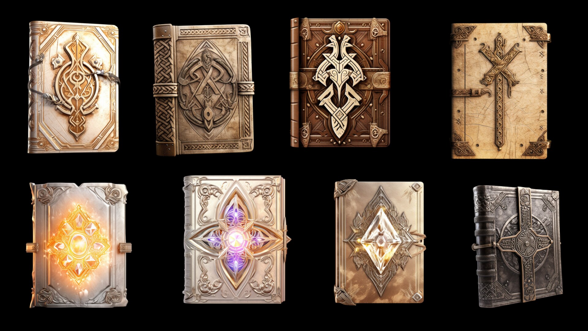 Fantasy books - Icon Pack, 카테고리 2D 애셋 - UE 마켓플레이스