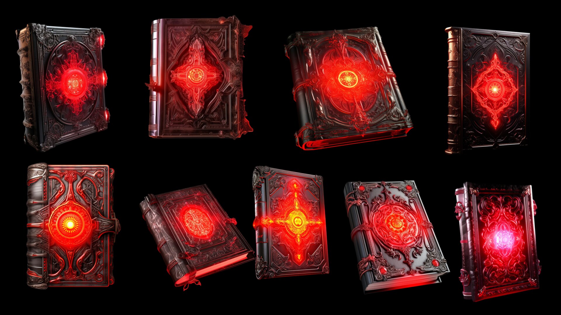 Red books - Icon Pack, 카테고리 2D 애셋 - UE 마켓플레이스