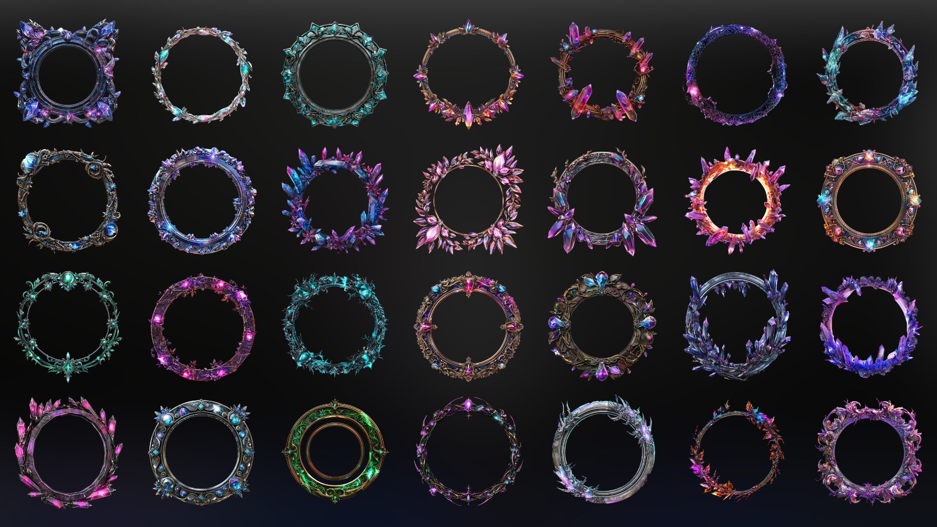 Fantasy Frames - Icon Pack：2Dアセット - UE マーケットプレイス