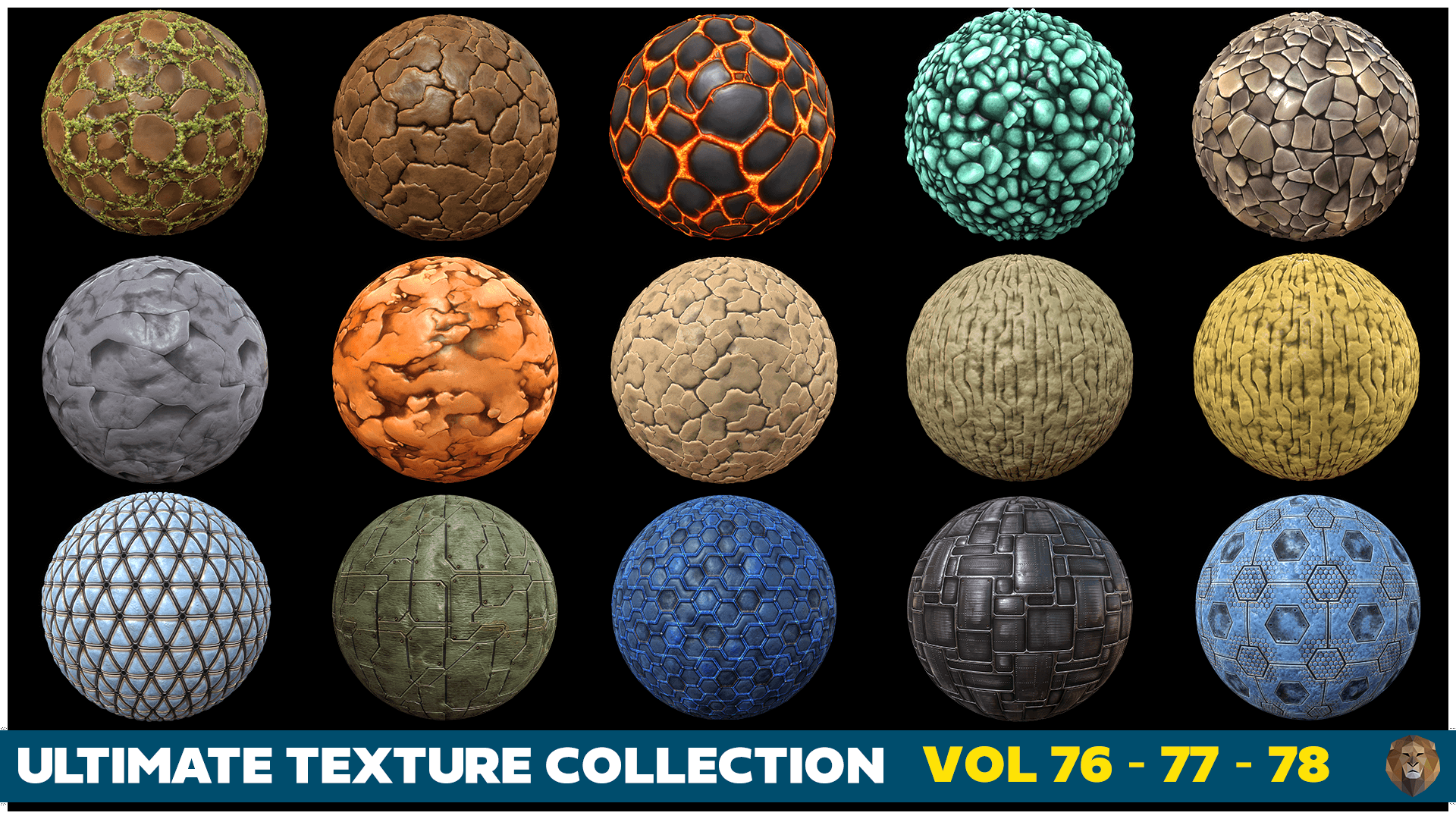 Ultimate Texture Collection - Mega Bundle Part 2：テクスチャー - UE マーケットプレイス