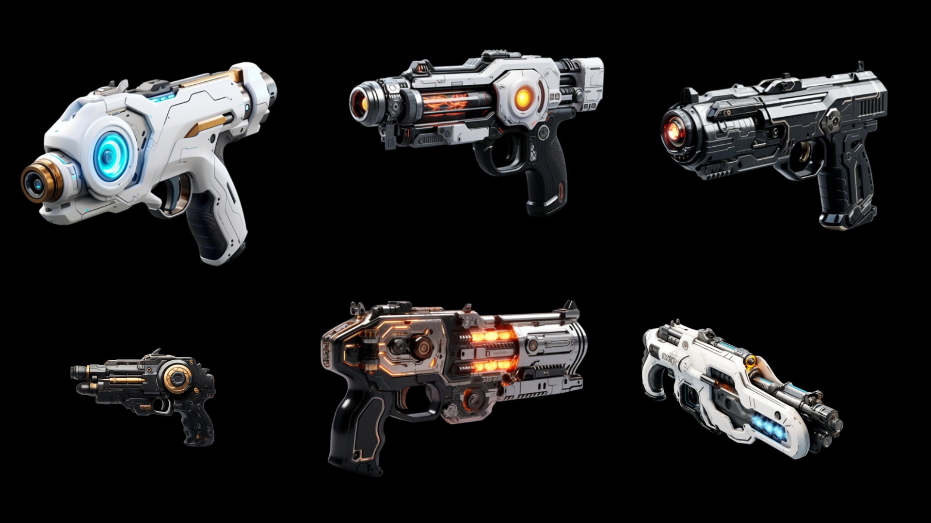 Sci-Fi Guns - Icon Pack：2Dアセット - UE マーケットプレイス