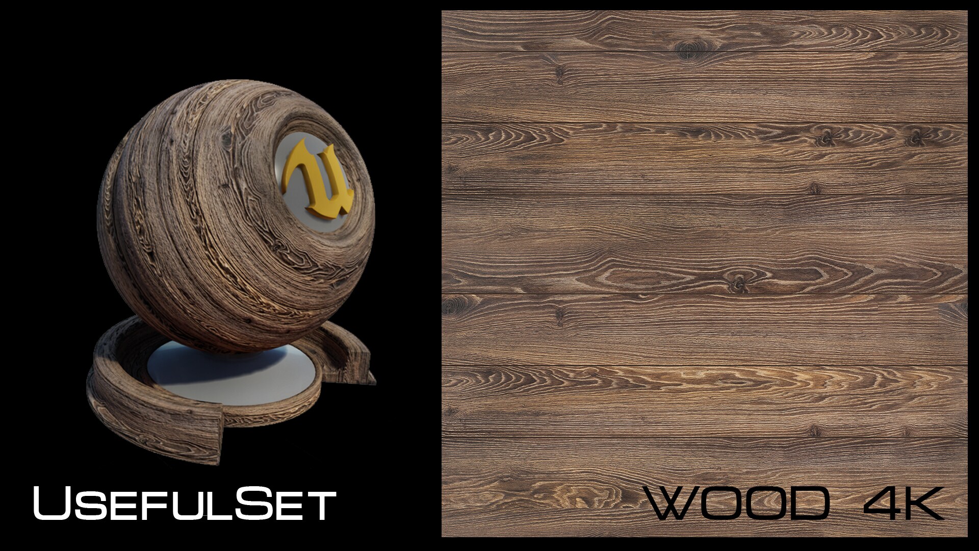 Usefulset 15 Wood in Materials - UE Marketplace