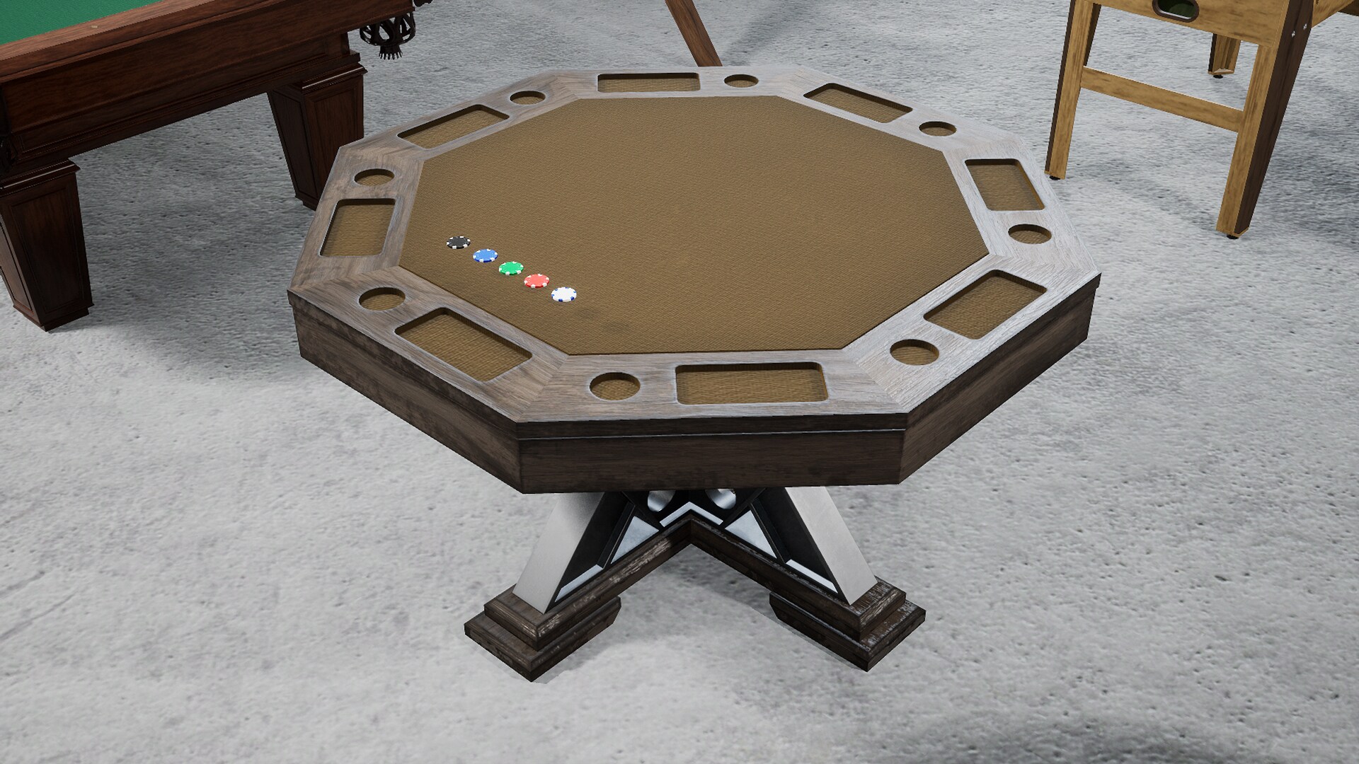Table Game Pack Vol. 2 in Architectural Visualization - UE Marketplace