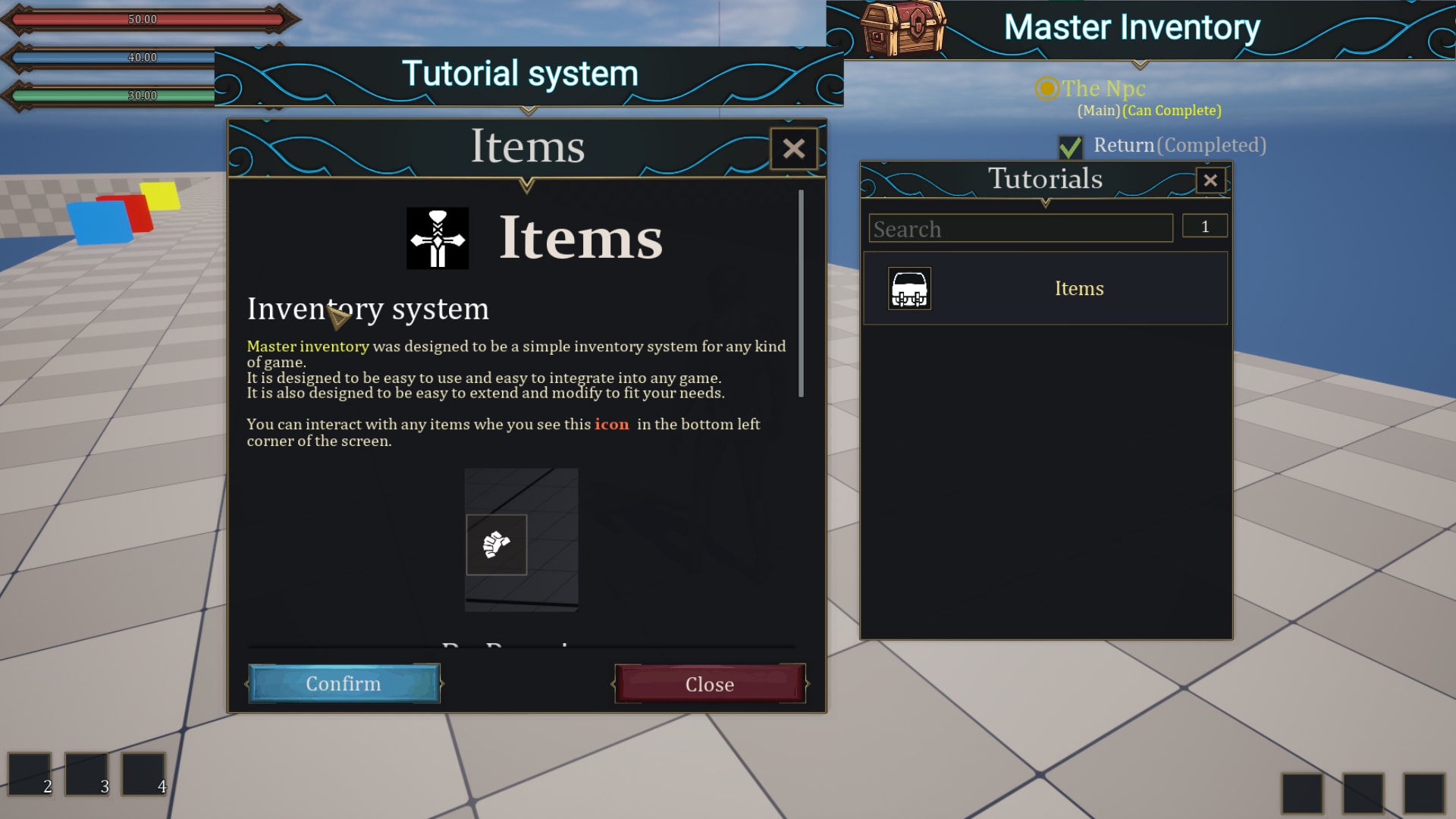 Master Inventory in Blueprints - UE Marketplace