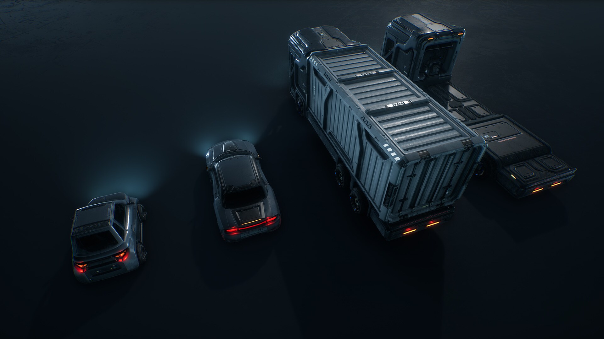 Cyberpunk Vehicles Pack, 카테고리 소품 - UE 마켓플레이스