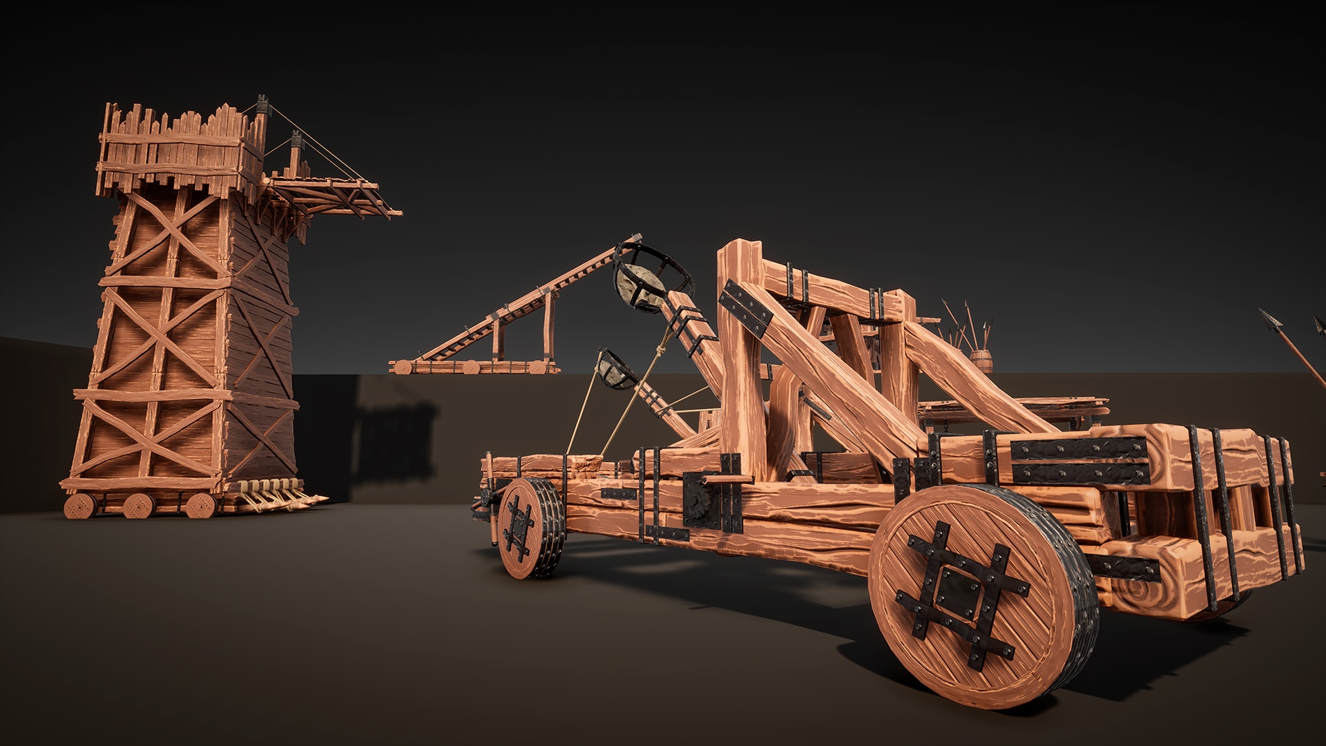 Siege Weapon Pack in Props - UE Marketplace