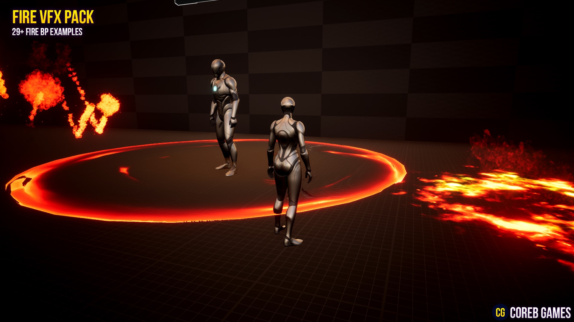 Fire VFX Pack, 카테고리 블루프린트 - UE 마켓플레이스