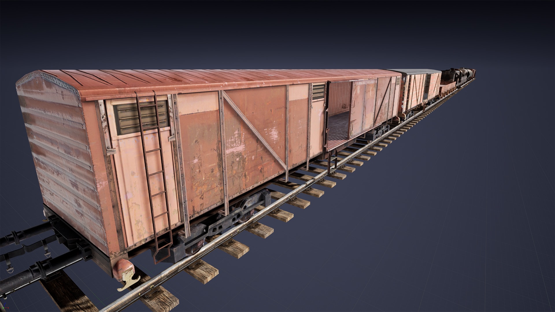 Low Poly Trains in Props - UE Marketplace