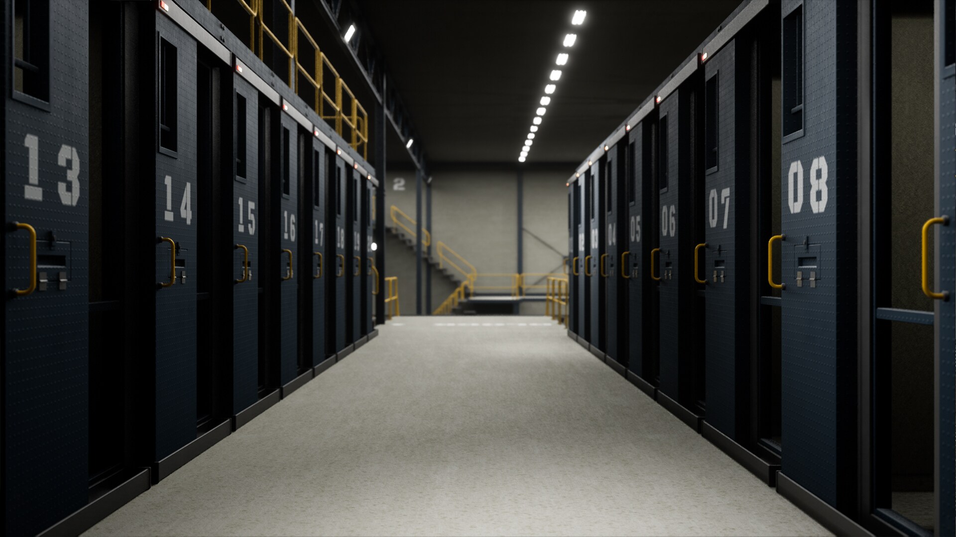 Modular Prison Level：環境 - UE マーケットプレイス