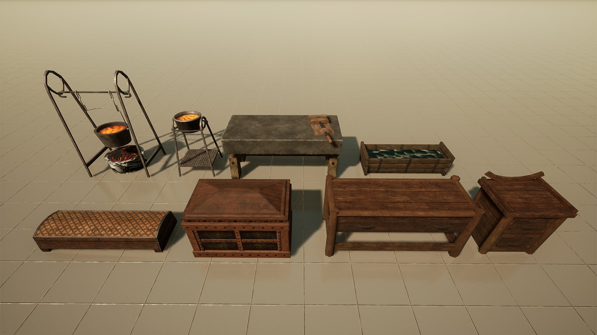 Medieval Tools Pack 2 in Props - UE Marketplace