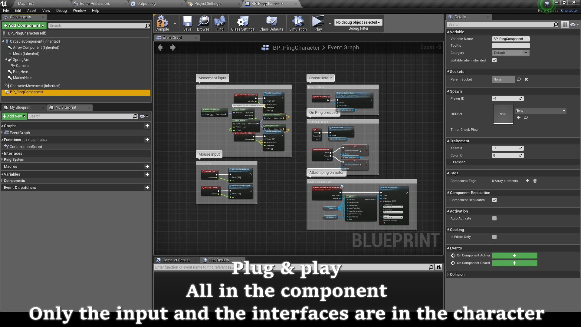Ping System (Marker - Replicated) in Blueprints - UE Marketplace